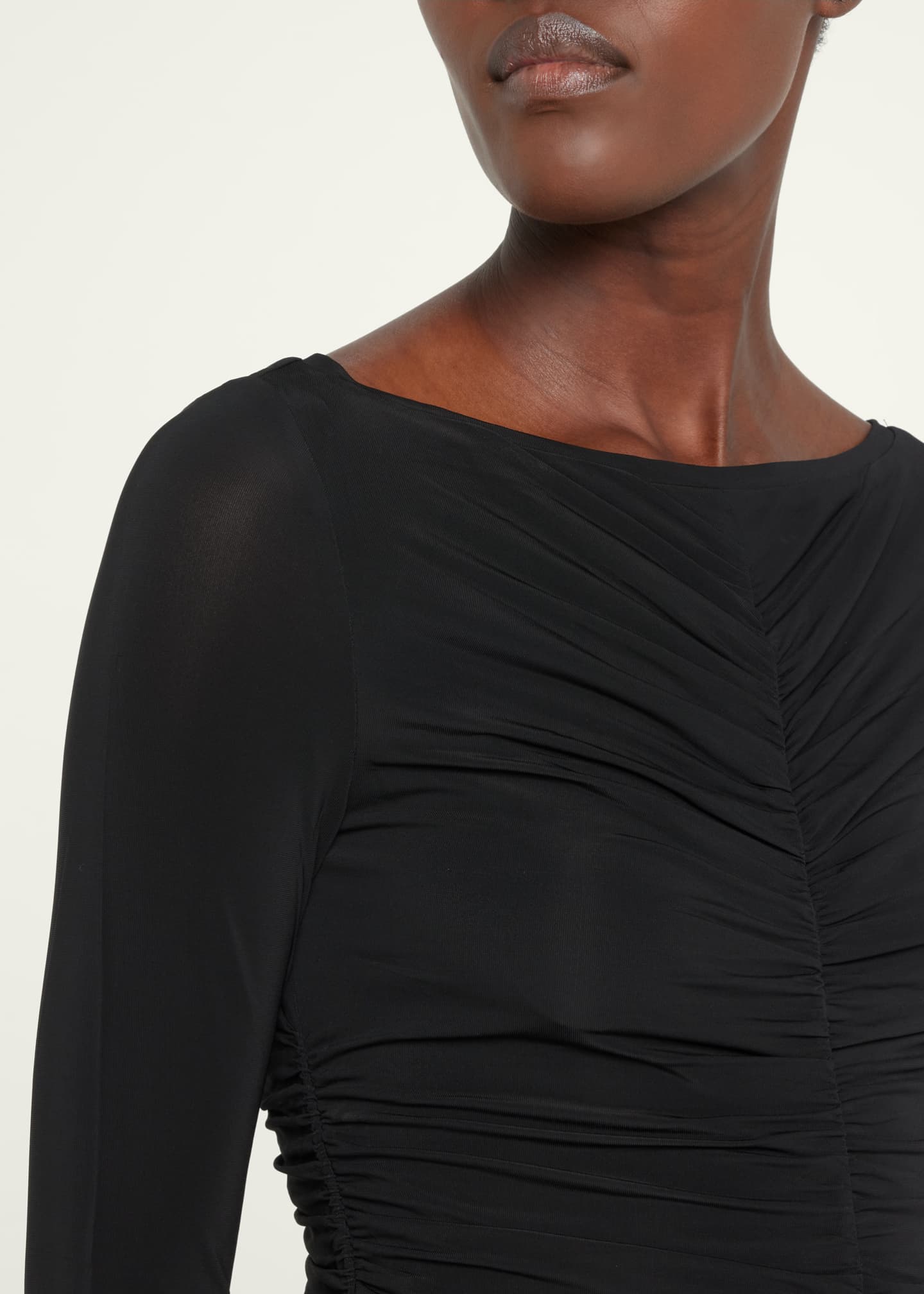 Citizens of Humanity Penelope Shirred Mesh Bodysuit - Bergdorf Goodman