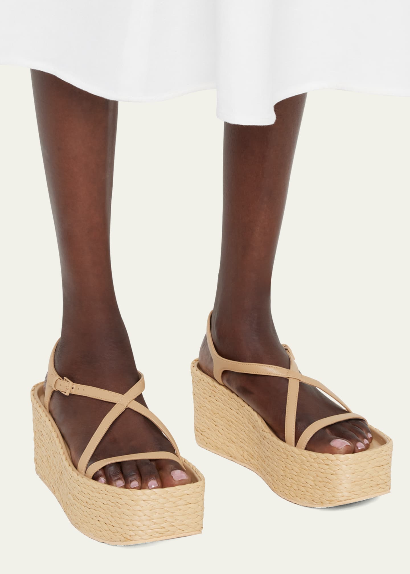 Vince Maxine Crisscross Platform Espadrille Sandals - Bergdorf Goodman