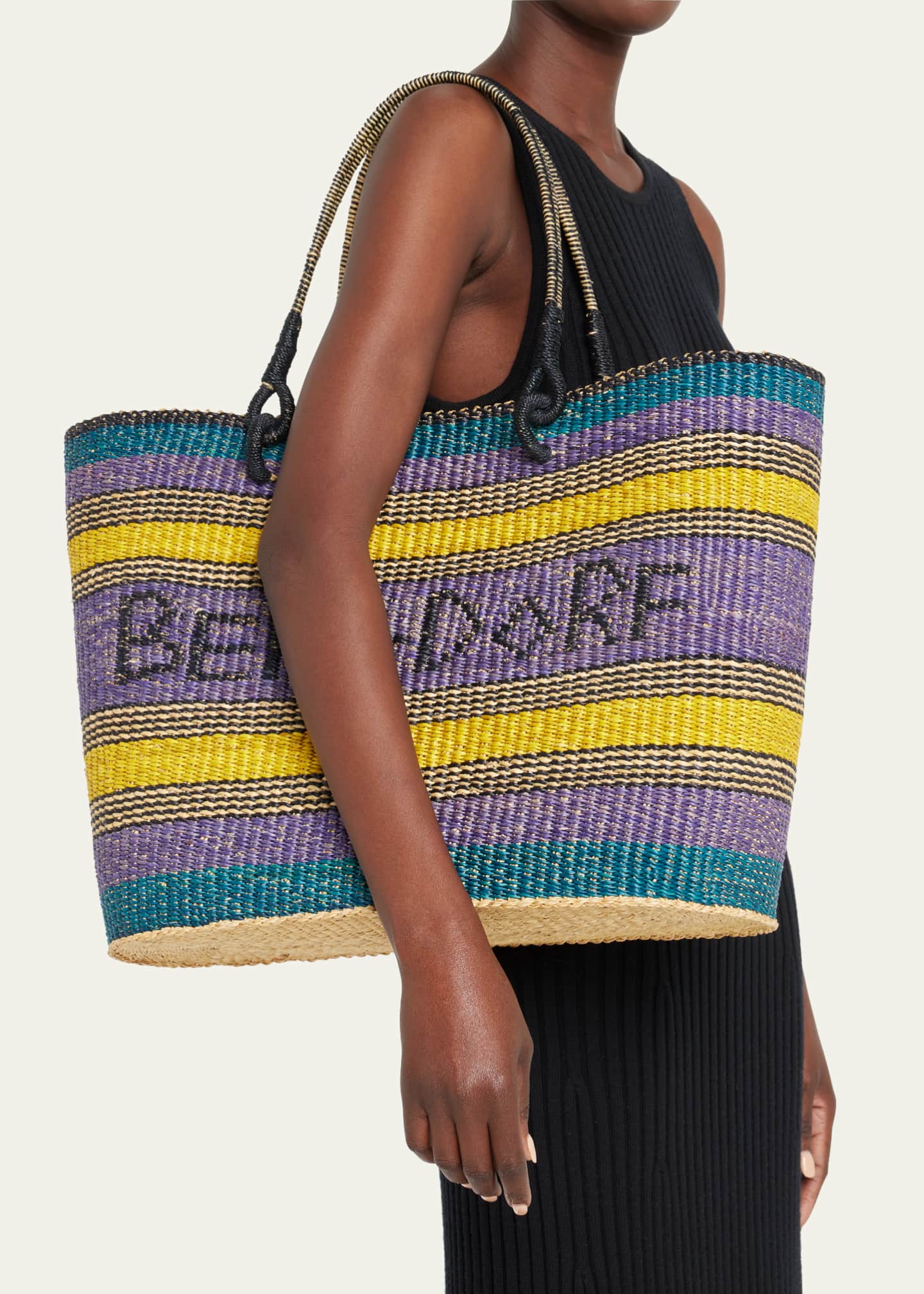 Studio 189 Dorcas Hand-Woven Raffia Tote Bag - Bergdorf Goodman