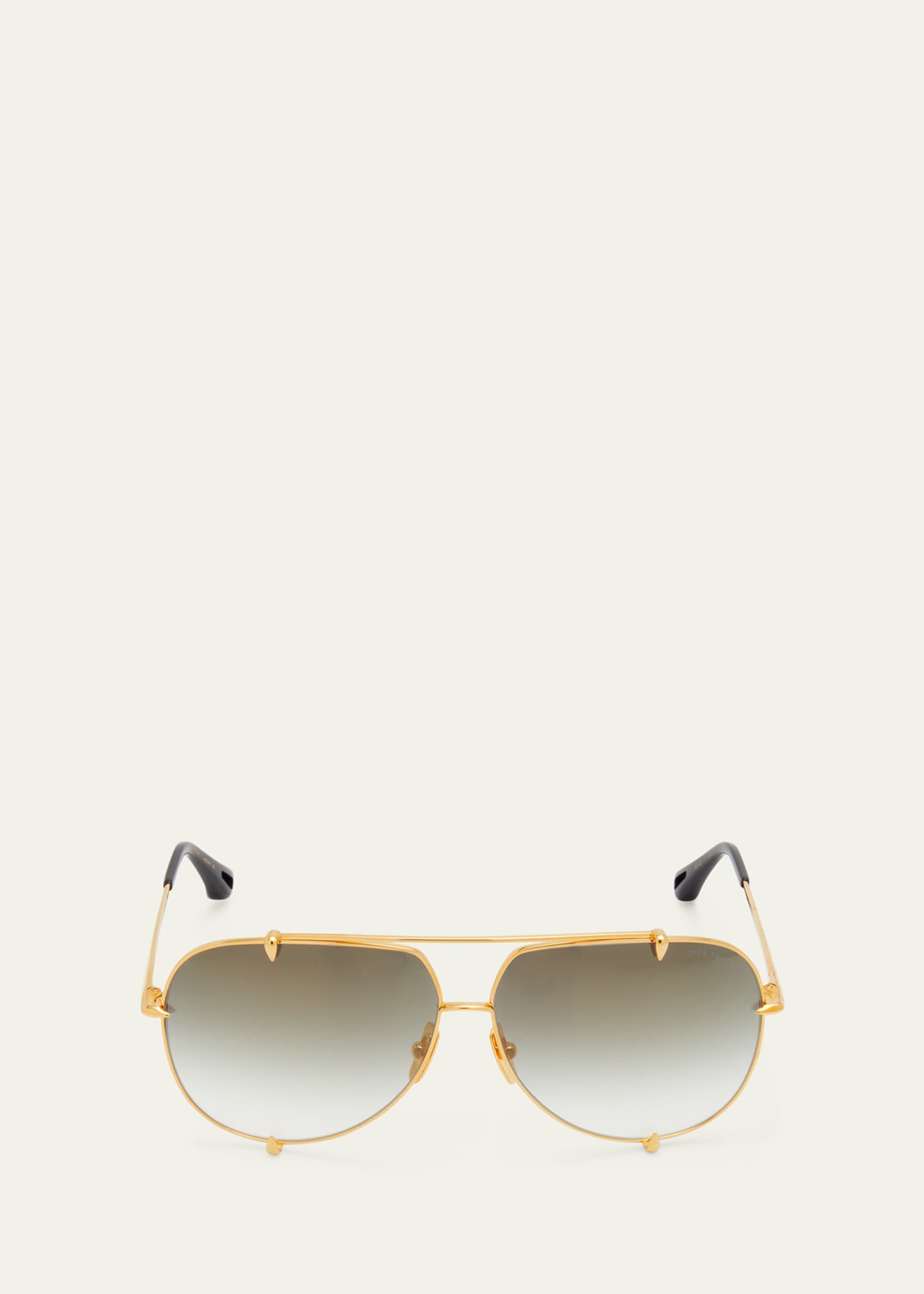 Dita Talon Titanium Aviator Sunglasses - Bergdorf Goodman
