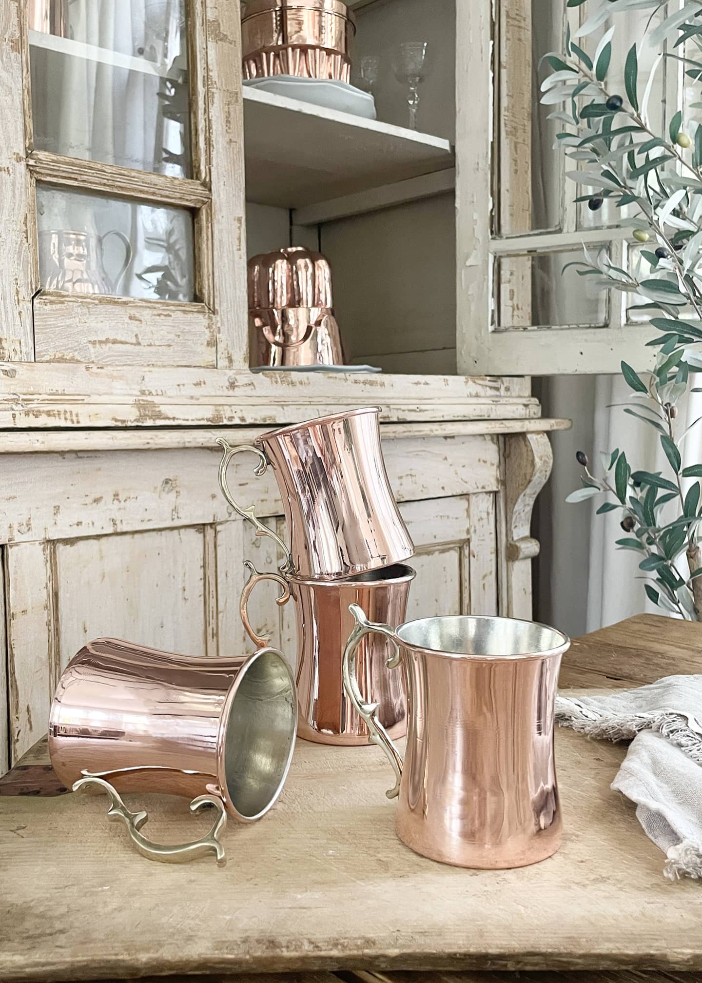 Coppermill Kitchen Vintage-Inspired Cocktail Mugs, Set of 4 - Bergdorf ...