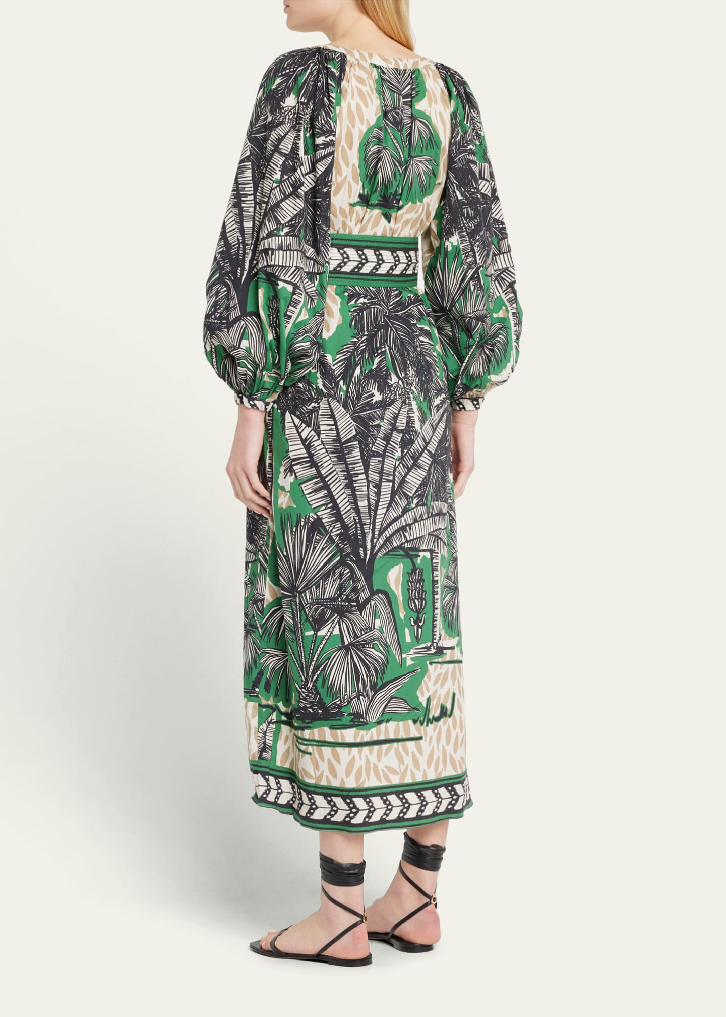 Johanna Ortiz Quiet Solitude Belted Tunic Dress - Bergdorf Goodman