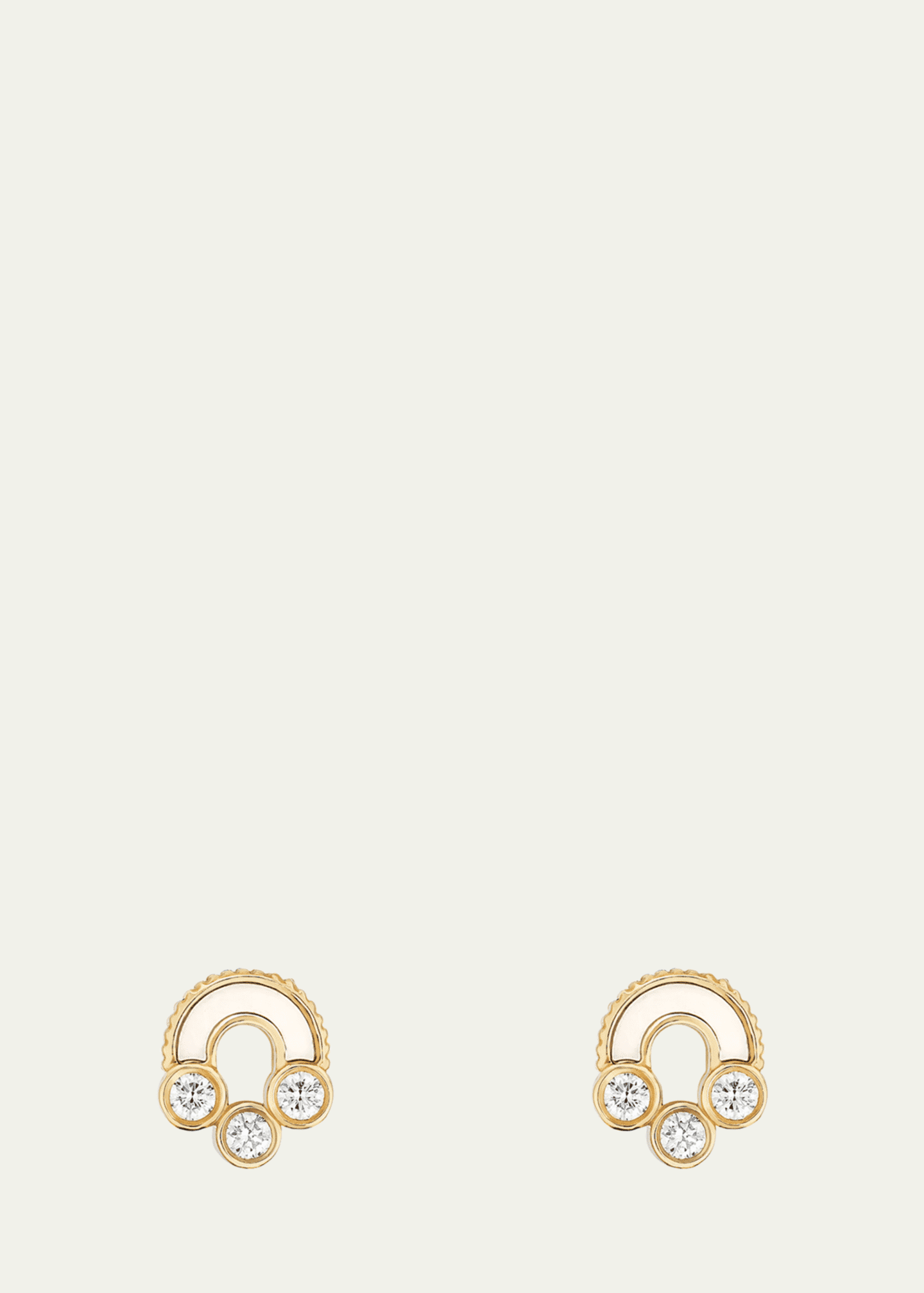 Viltier Magnetic Stud Earrings in Mother-of-Pearl - Bergdorf Goodman