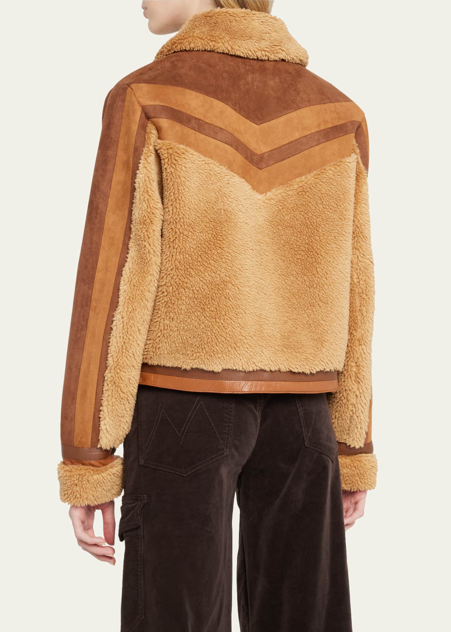MOTHER The Tripple Decker Faux Fur Jacket - Bergdorf Goodman