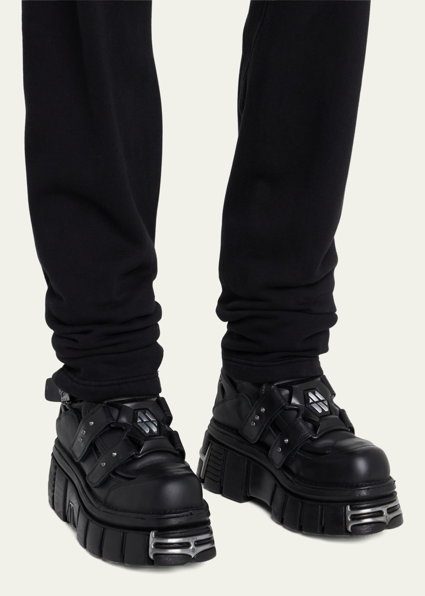 Vetements x New Rock Men's Gamer Embellished Platform Boots - Bergdorf ...