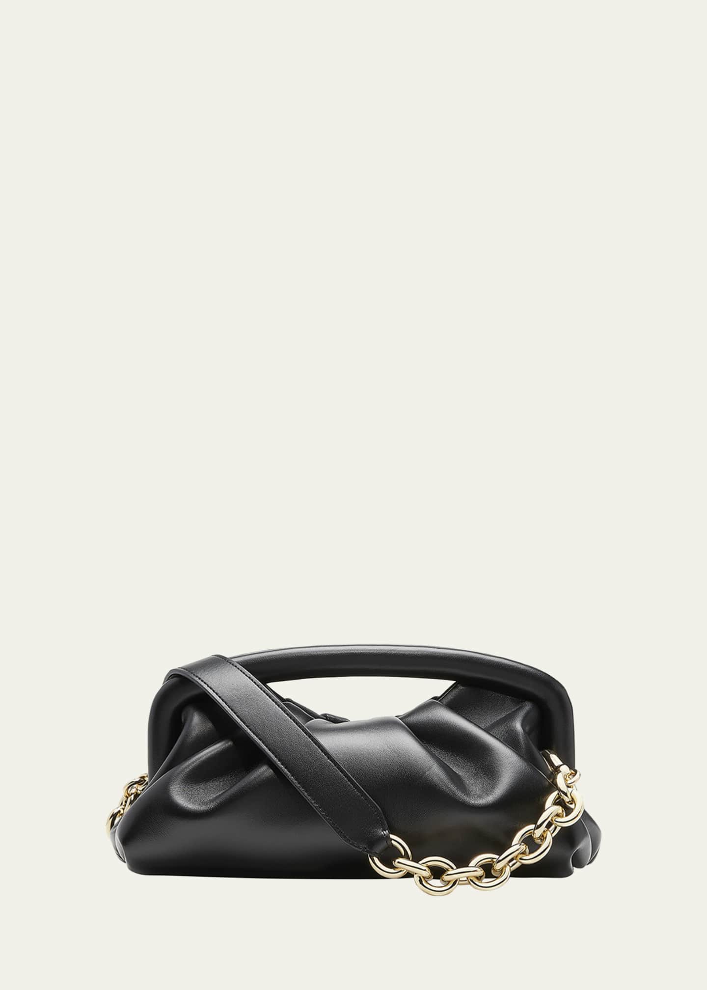 Stuart Weitzman The Moda Frame Napa Pouch Shoulder Bag - Bergdorf Goodman