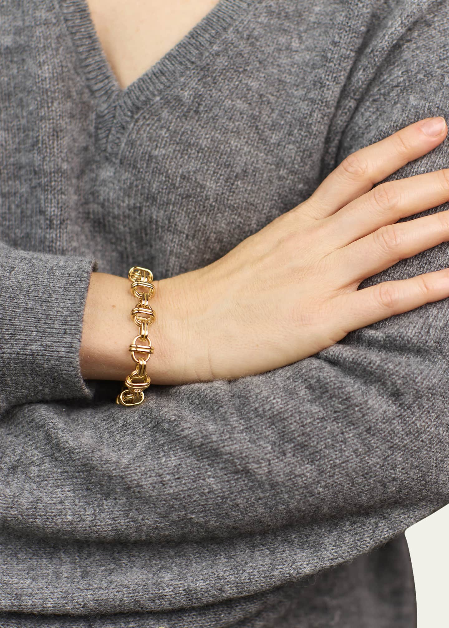 Sherman Field, 1967 18K Large Link Oval Chain Bracelet - Bergdorf Goodman