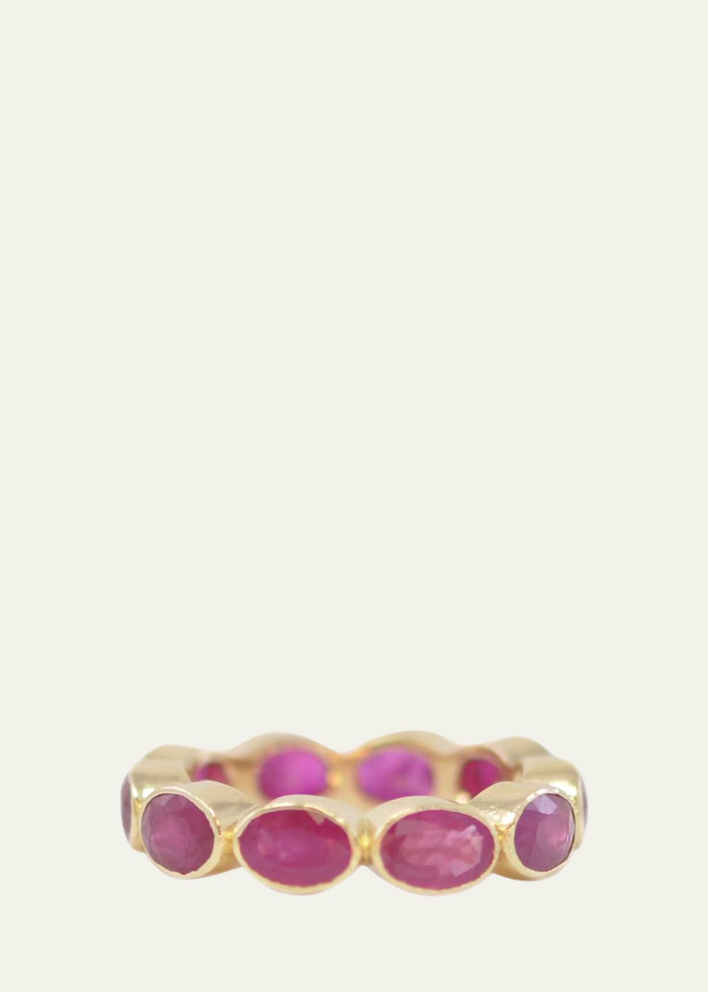 Armenta 18K Yellow Gold Ruby Stack Ring - Bergdorf Goodman