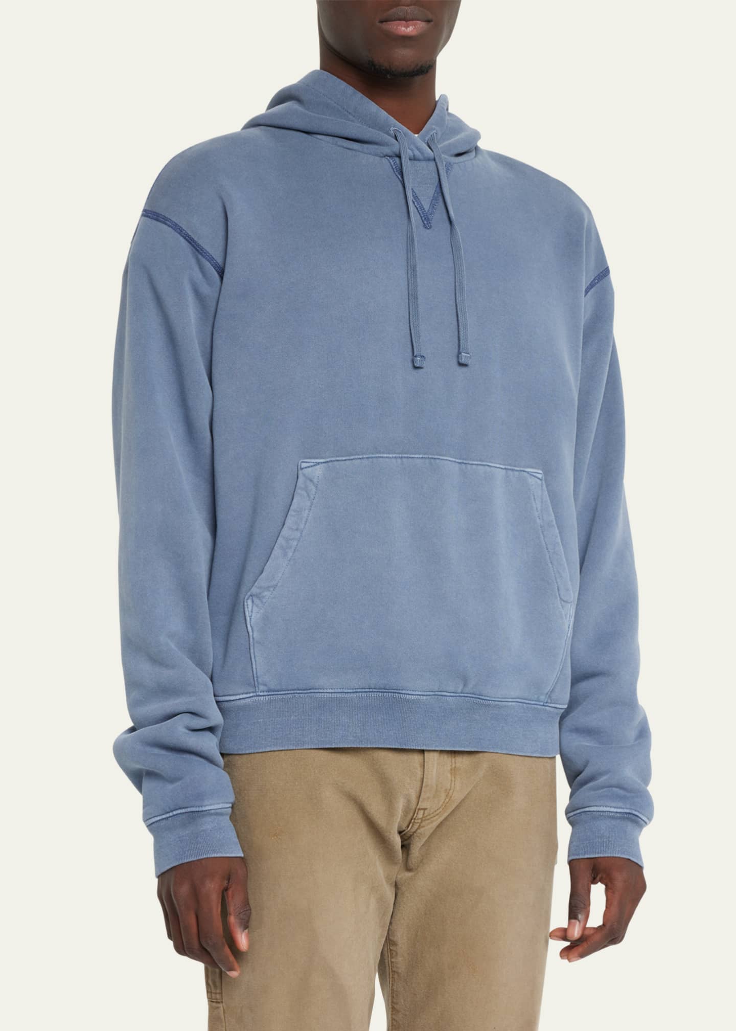 John Elliott Men's Thermal Lined Hoodie - Bergdorf Goodman