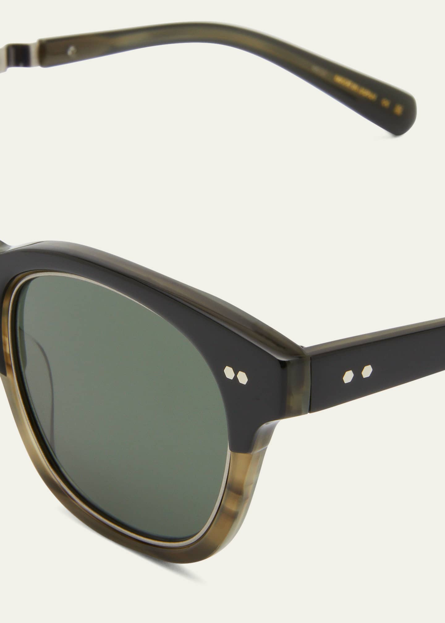 Mr. Leight Men's Hanalei II S Keyhole Bridge Sunglasses - Bergdorf Goodman