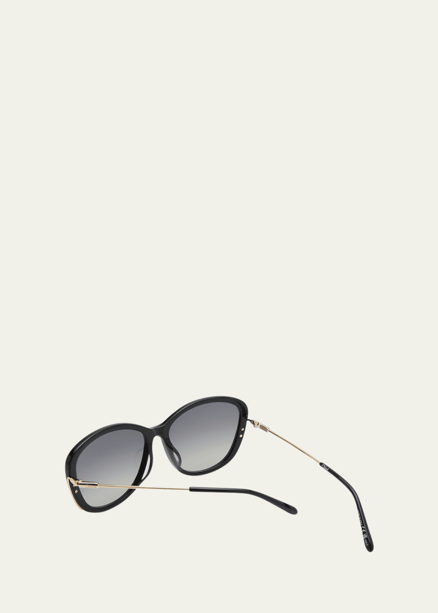 Chloe Gradient Round Acetate Sunglasses - Bergdorf Goodman