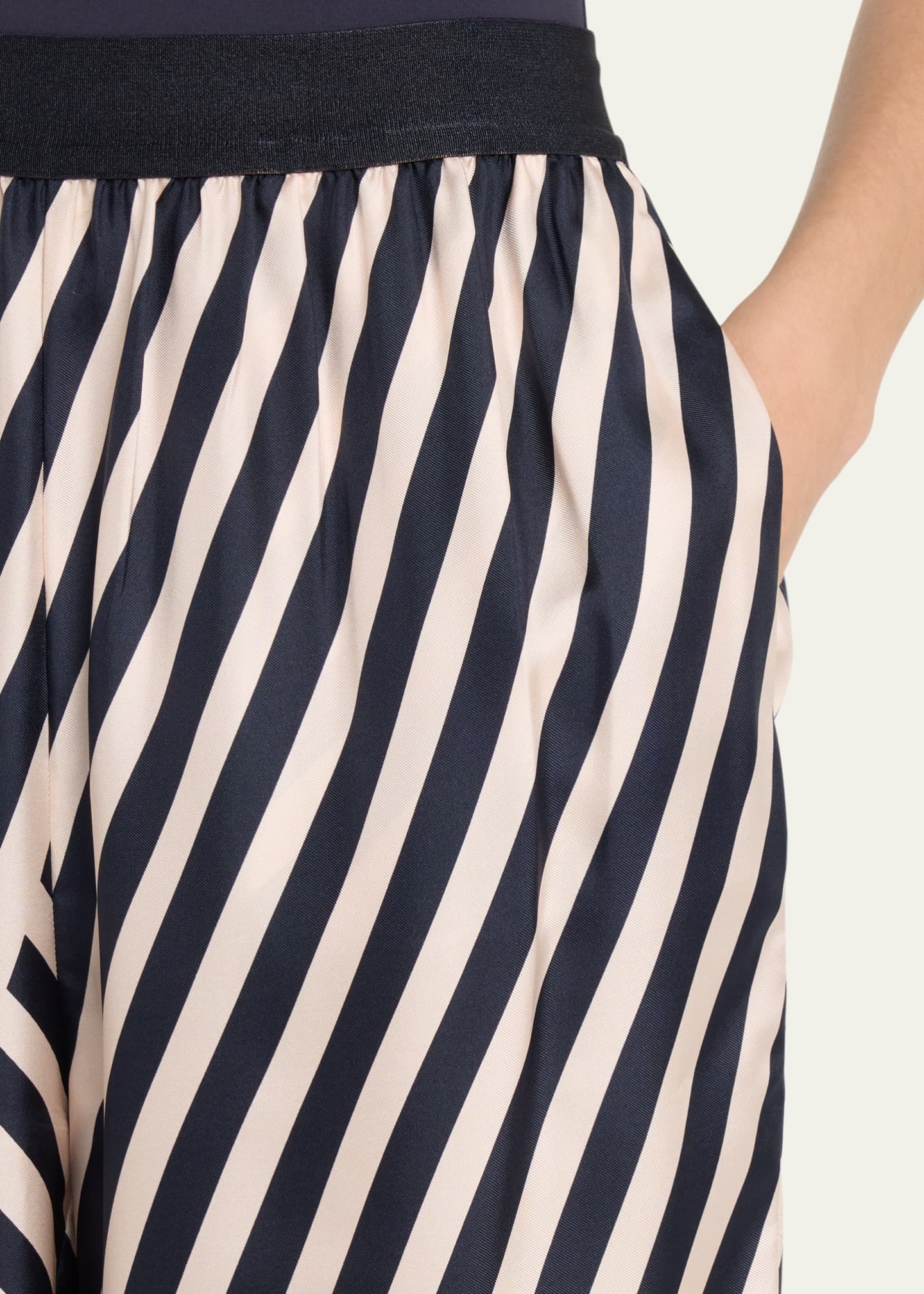 Eres Ponton Silk Twill Pants - Bergdorf Goodman