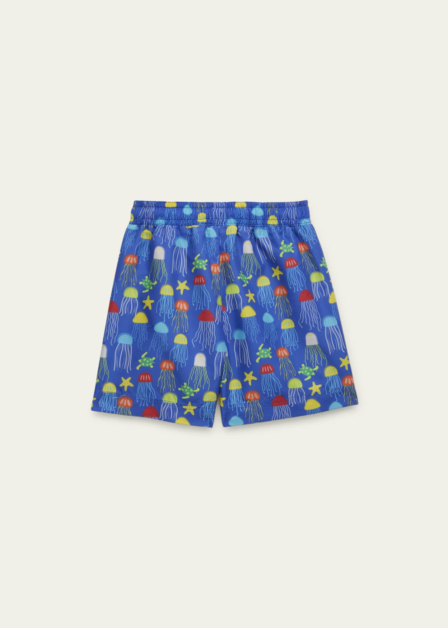 Florence Eiseman Boy's Jellyfish- Print Swim Trunks, Size 2-4T ...