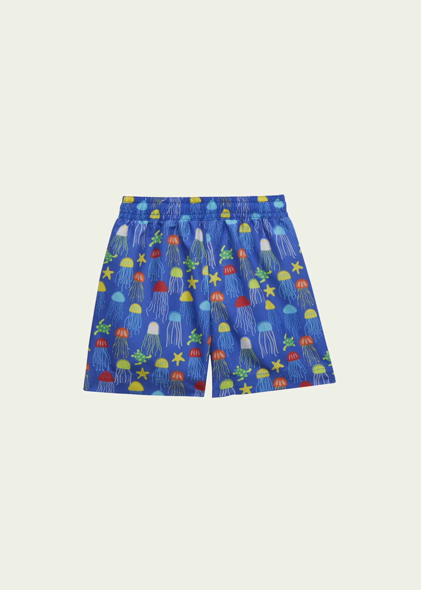 Florence Eiseman Boy's Jellyfish- Print Swim Trunks, Size 2-4T ...