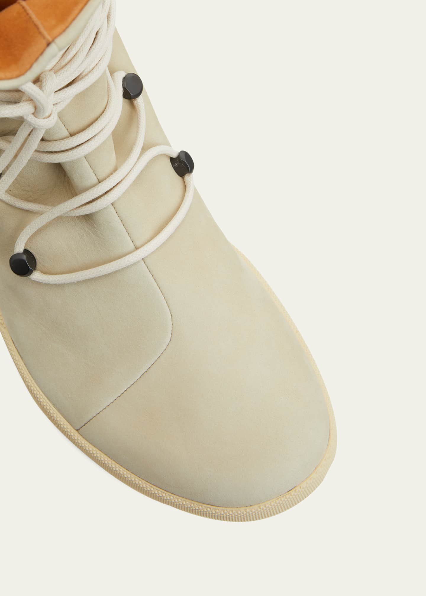 Loro Piana Trace Lace-Up Suede Boots - Bergdorf Goodman