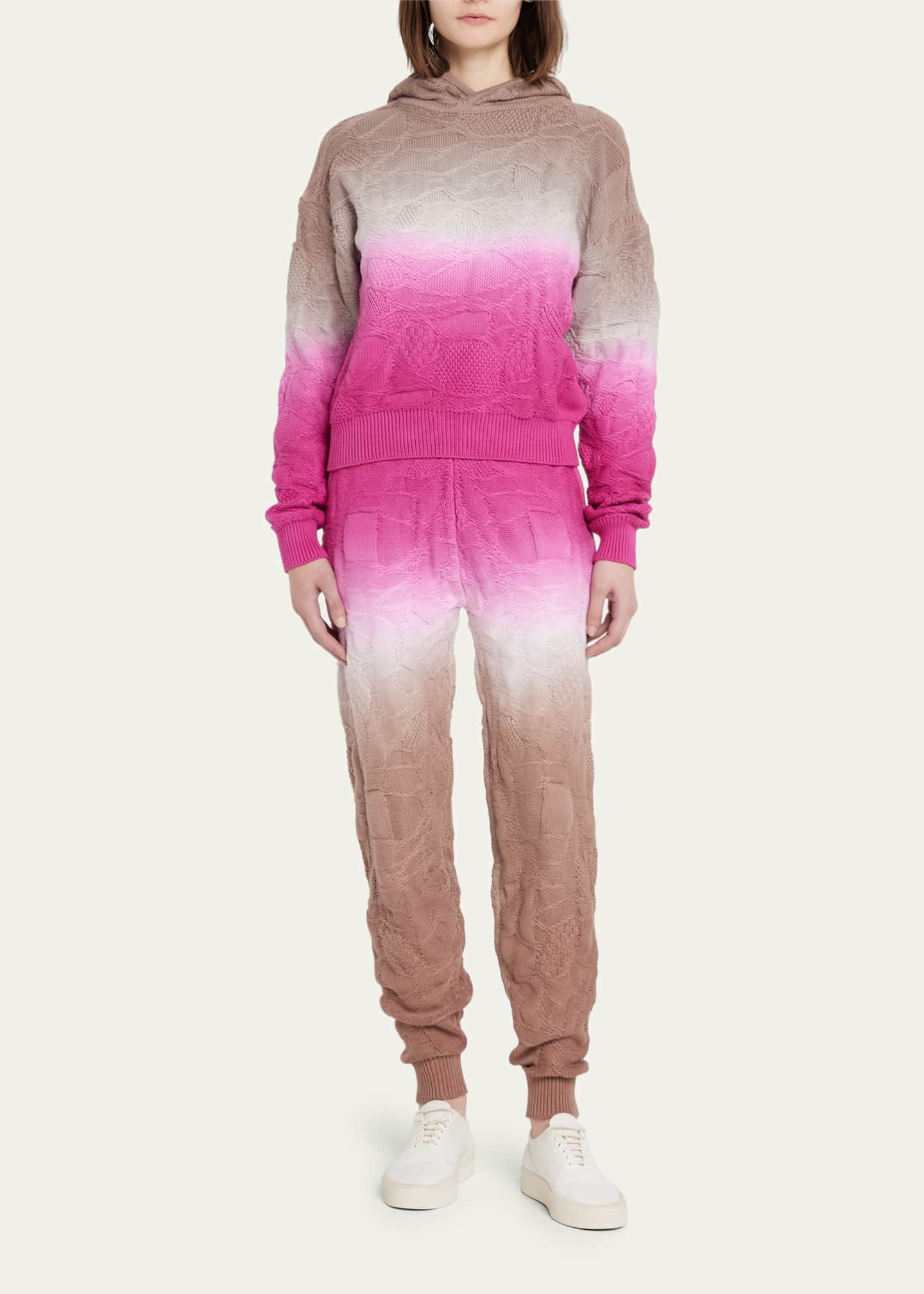 TWENTY MONTREAL Crossover Netting Sweater Hoodie - Bergdorf Goodman