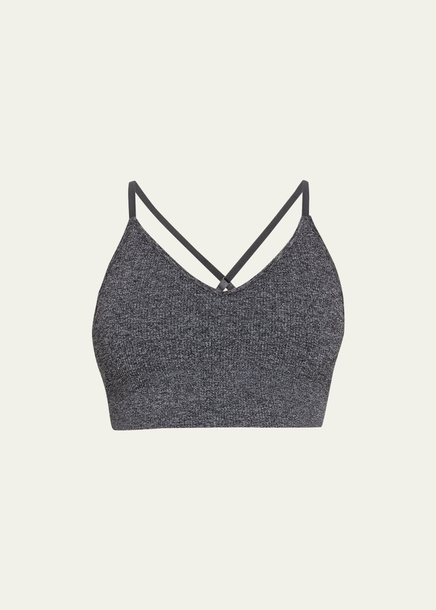 Spiritual Gangster Selene Seamless Heather Triangle Sports Bra ...