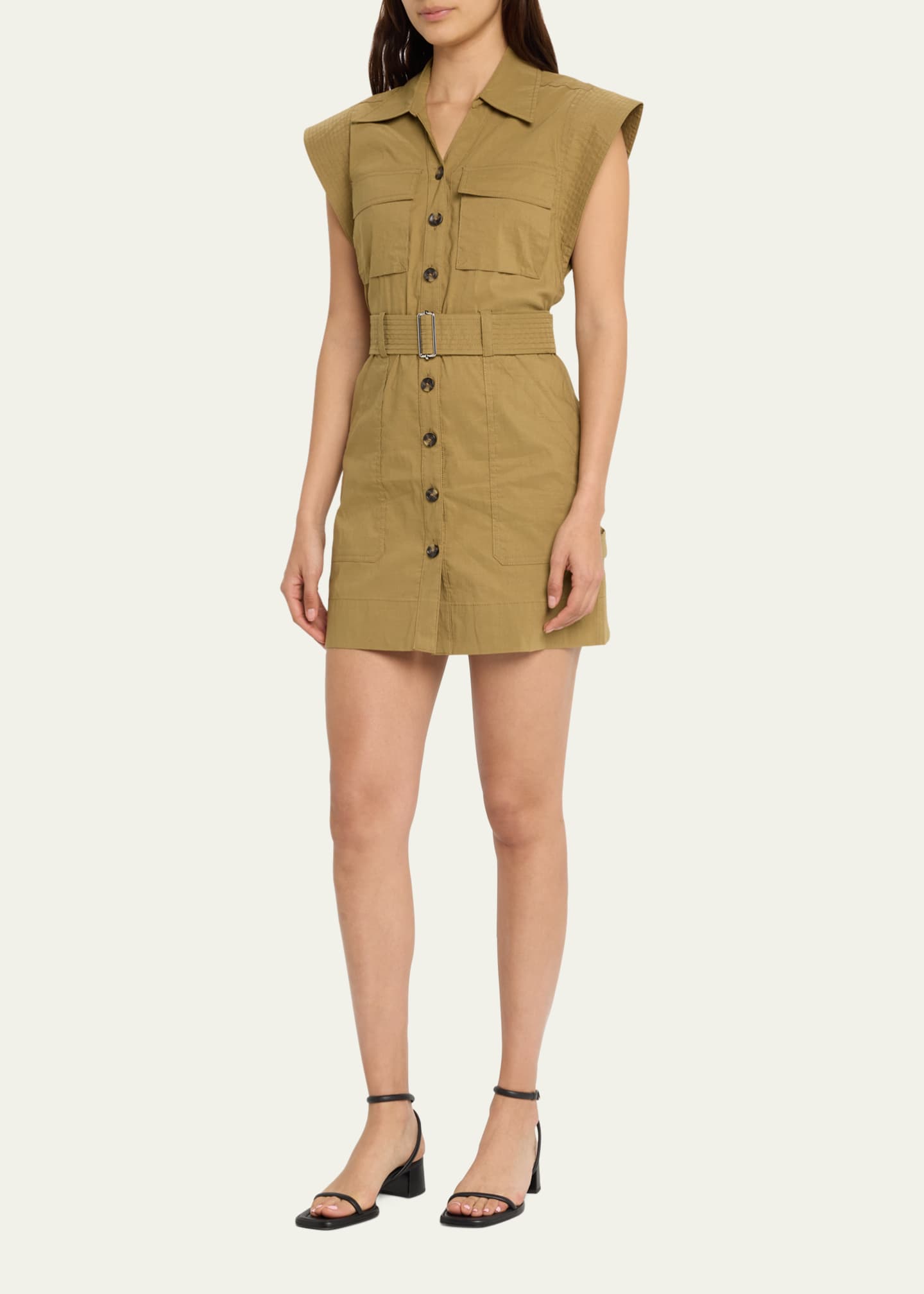 A.L.C. Ava Mini Utility Dress - Bergdorf Goodman