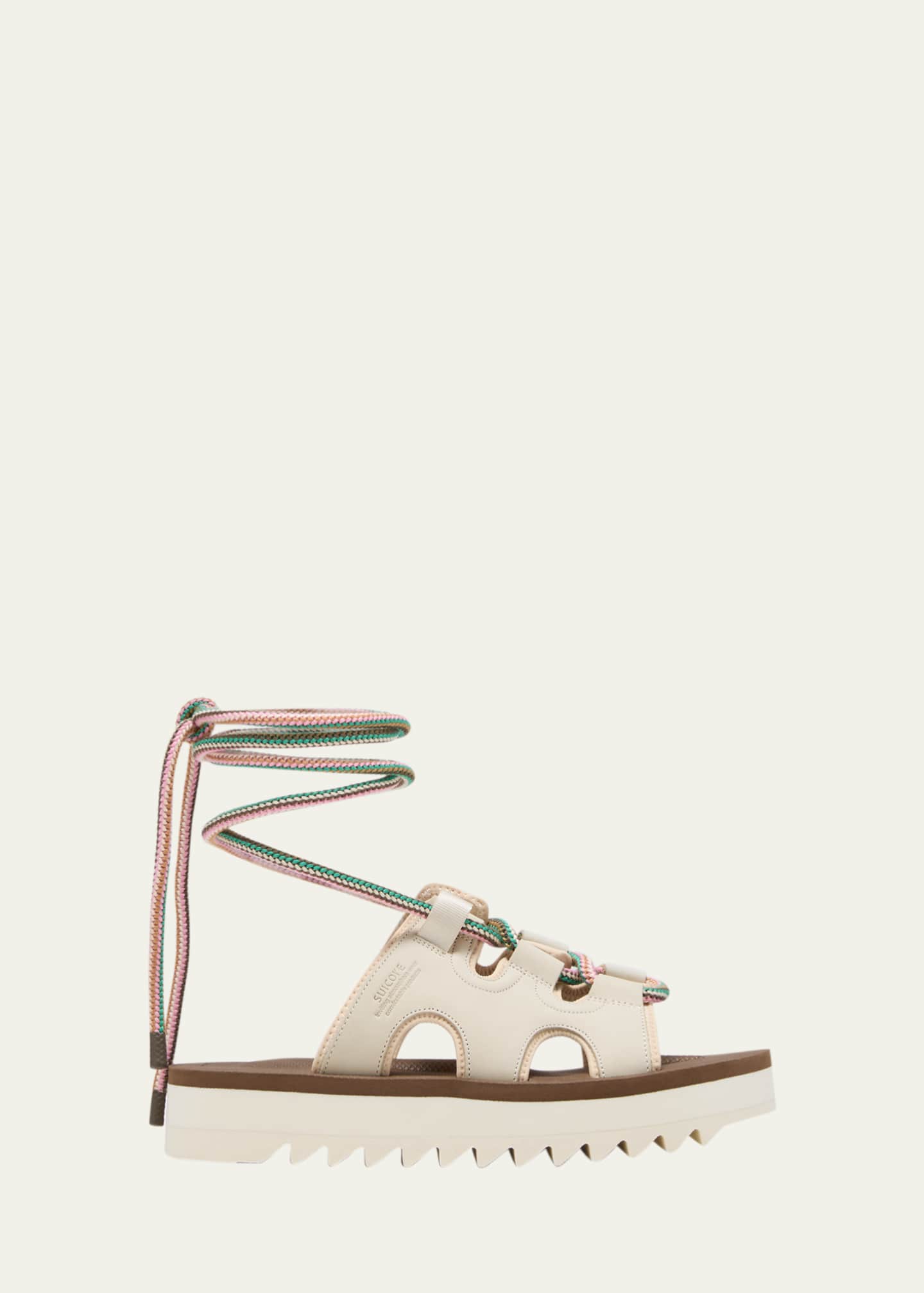 Suicoke Ray Lace-Up Slide Sandals - Bergdorf Goodman
