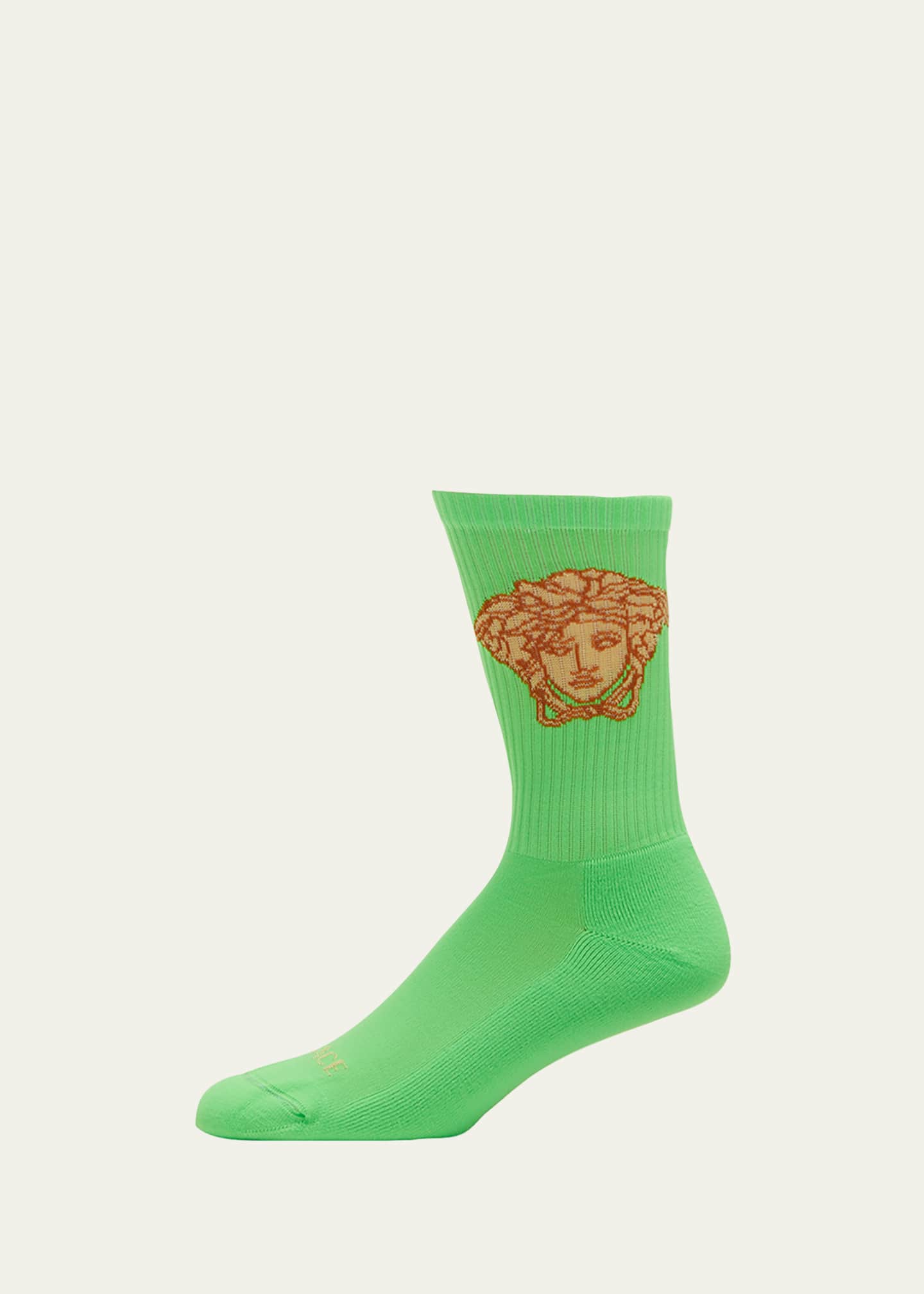 Versace Men's Medusa Athletic Crew Socks - Bergdorf Goodman
