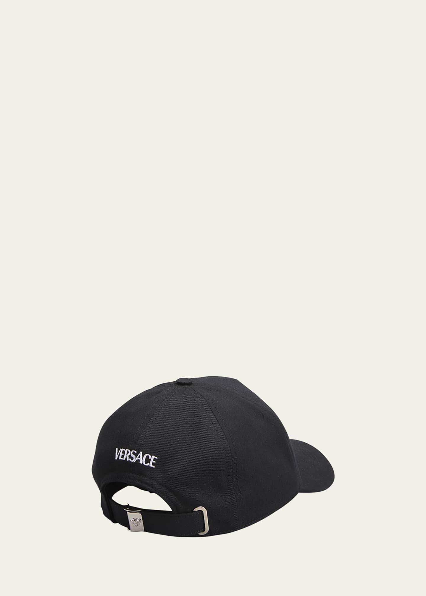 Versace Men's Studded Medusa Baseball Cap - Bergdorf Goodman