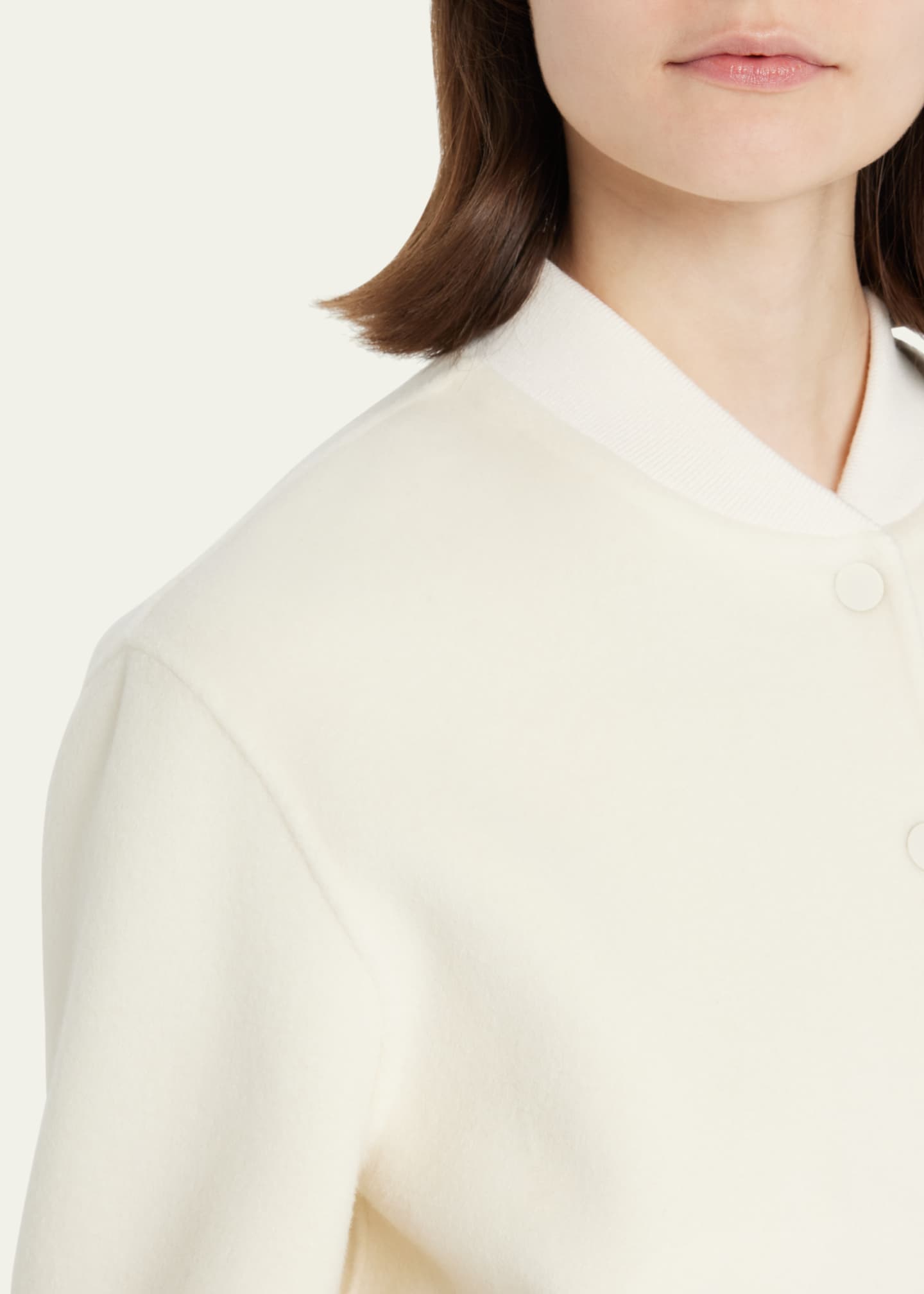 Theory New Divide Wool-Cashmere Varsity Jacket - Bergdorf Goodman