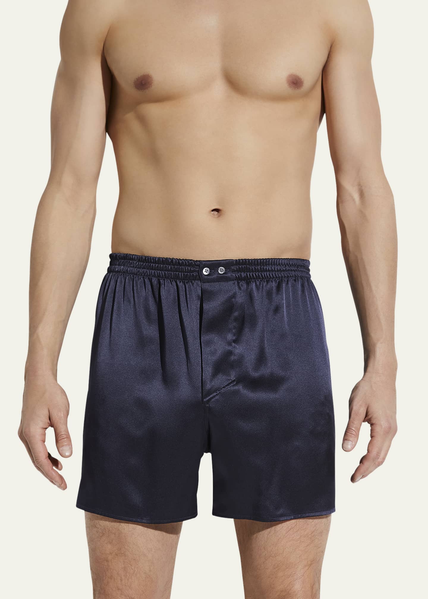 Zimmerli Men's Silk Boxer Shorts - Bergdorf Goodman