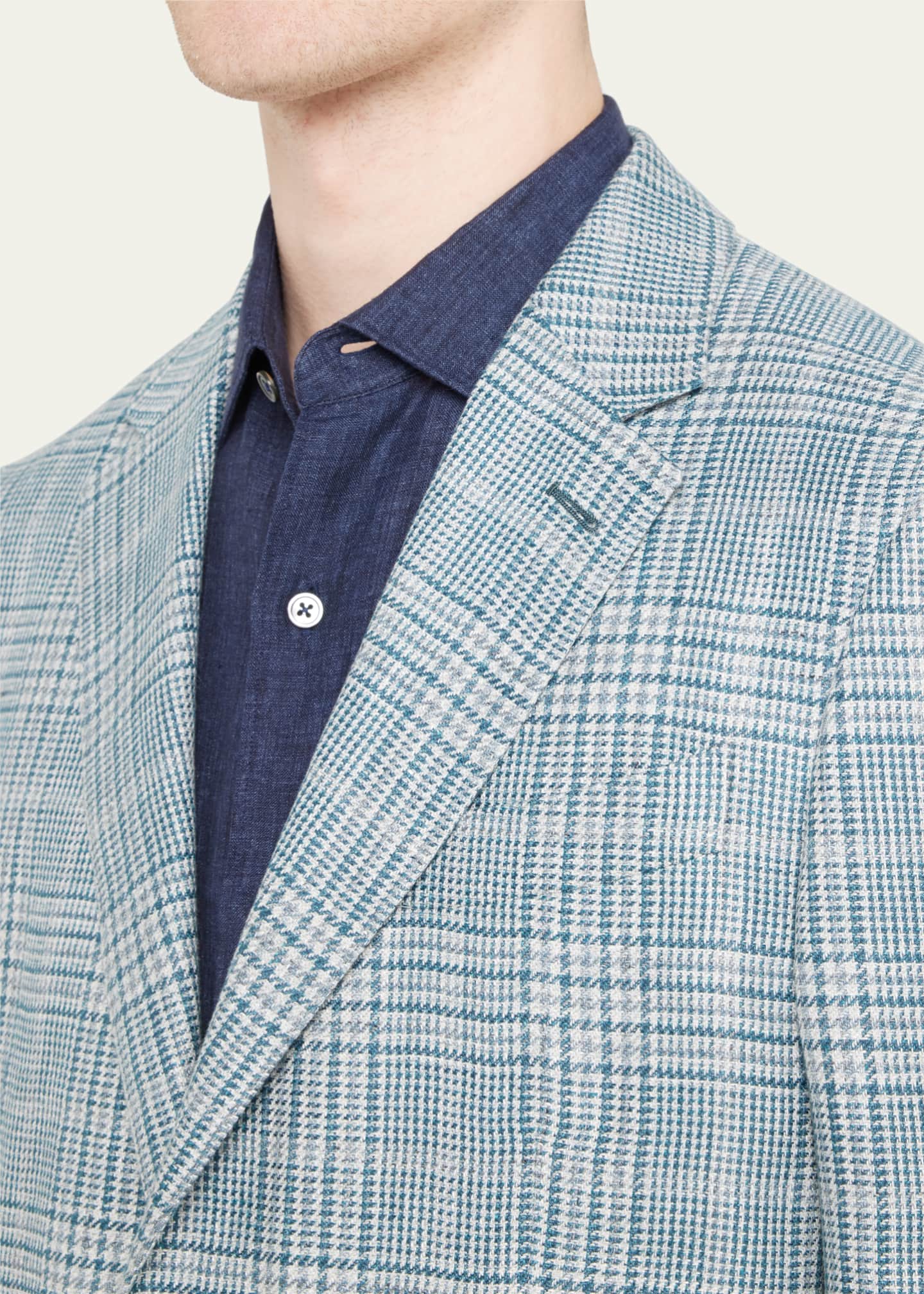 ZEGNA Men's Fairway Plaid Crossover Sport Jacket - Bergdorf Goodman