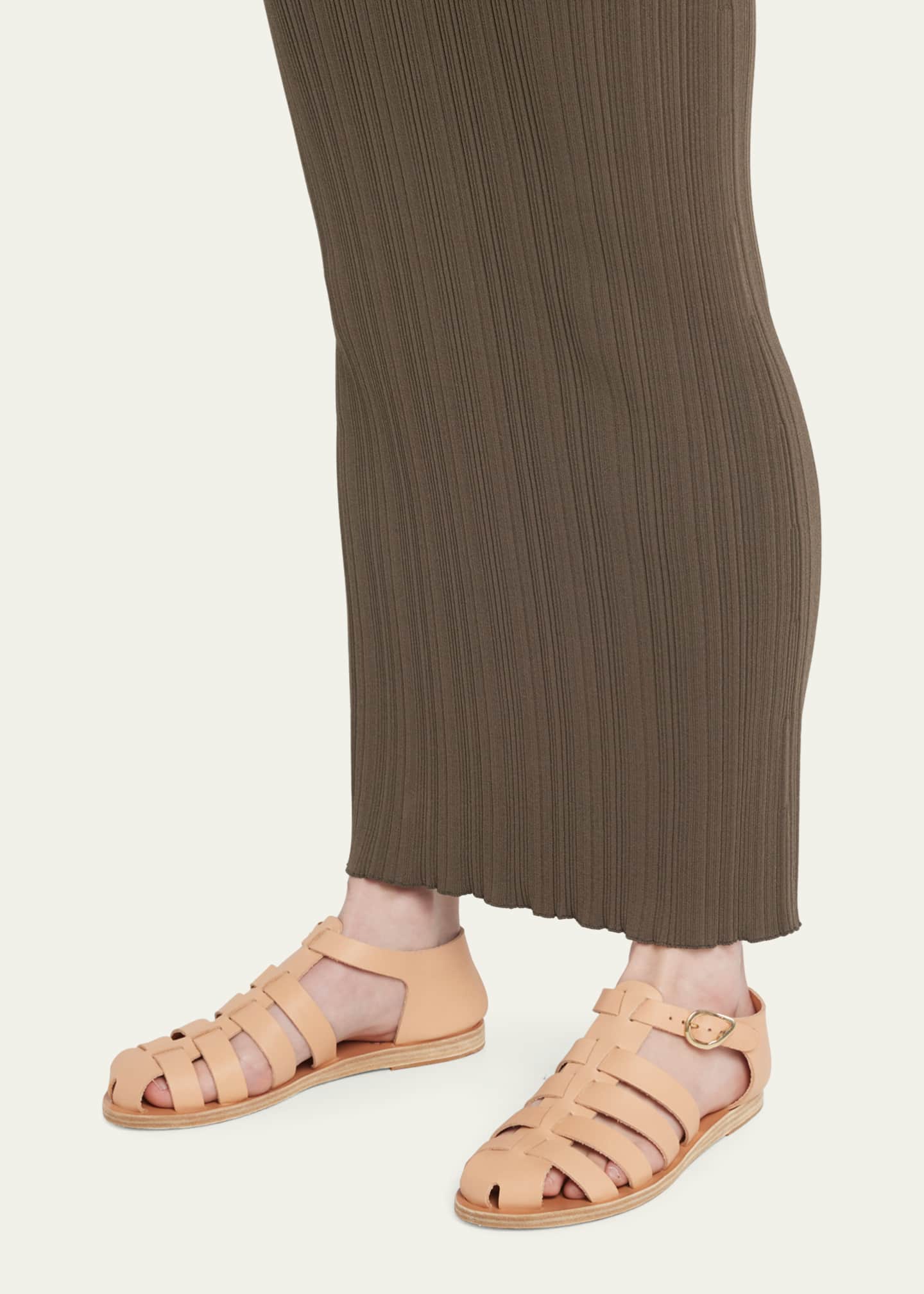 Ancient Greek Sandals Homeria Leather Fisherman Sandals - Bergdorf Goodman