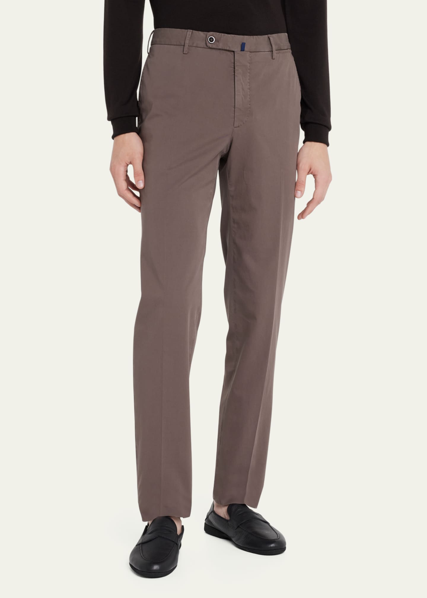 Incotex Men's Batavia Solid Twill Pants - Bergdorf Goodman