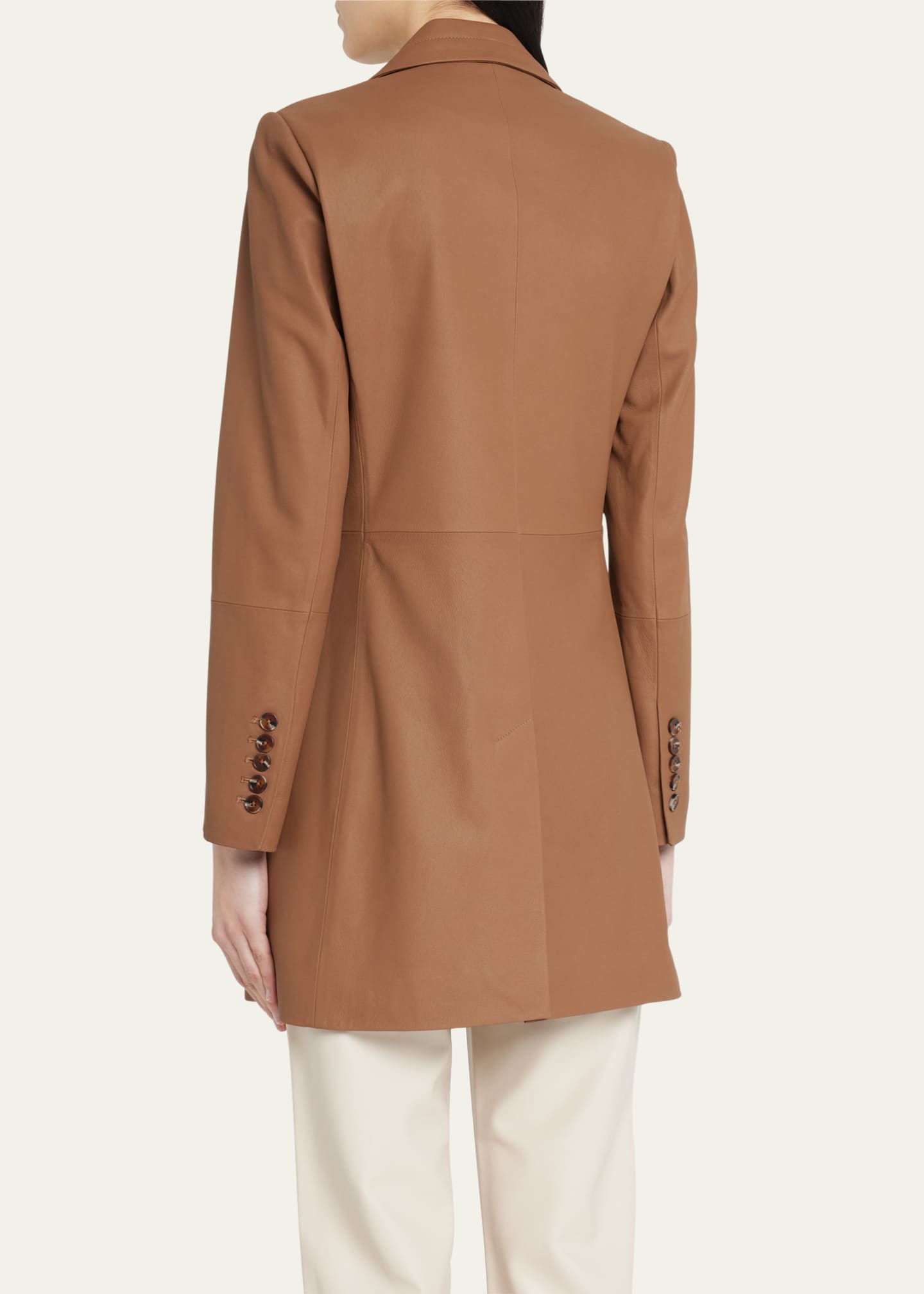 Kobi Halperin Carson Single-Breasted Leather Jacket - Bergdorf Goodman