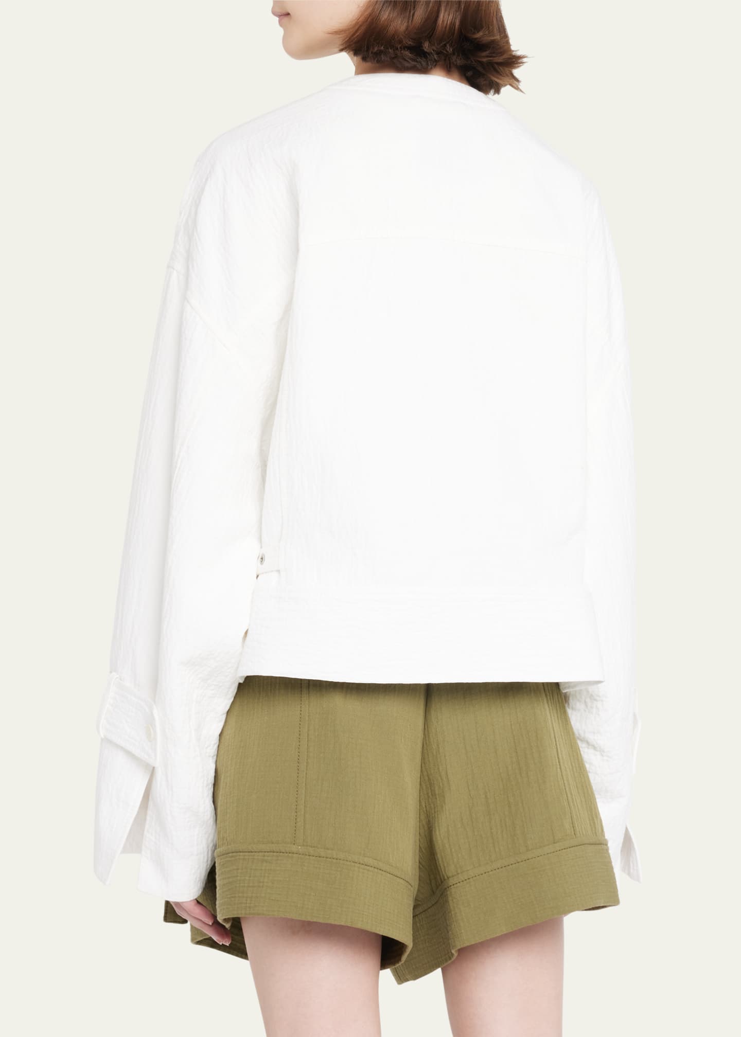 3.1 Phillip Lim Boxy Linen Utility Jacket - Bergdorf Goodman