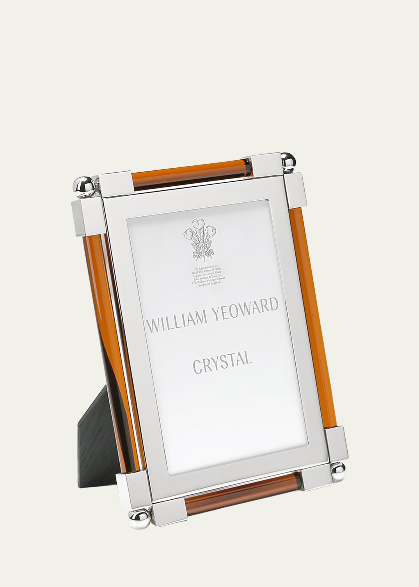 William Yeoward Crystal New Classic Amber Frame, 4 x 6 - Bergdorf Goodman
