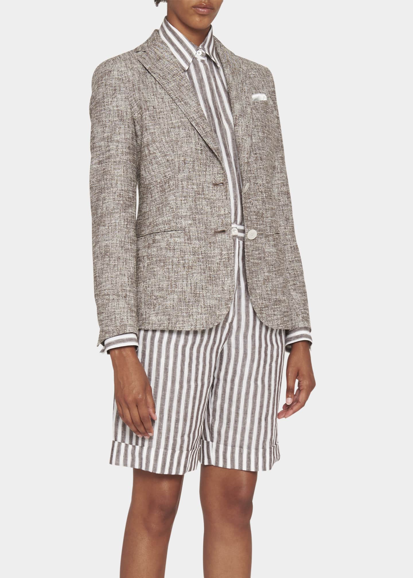 Kiton Light Wool Blazer - Bergdorf Goodman