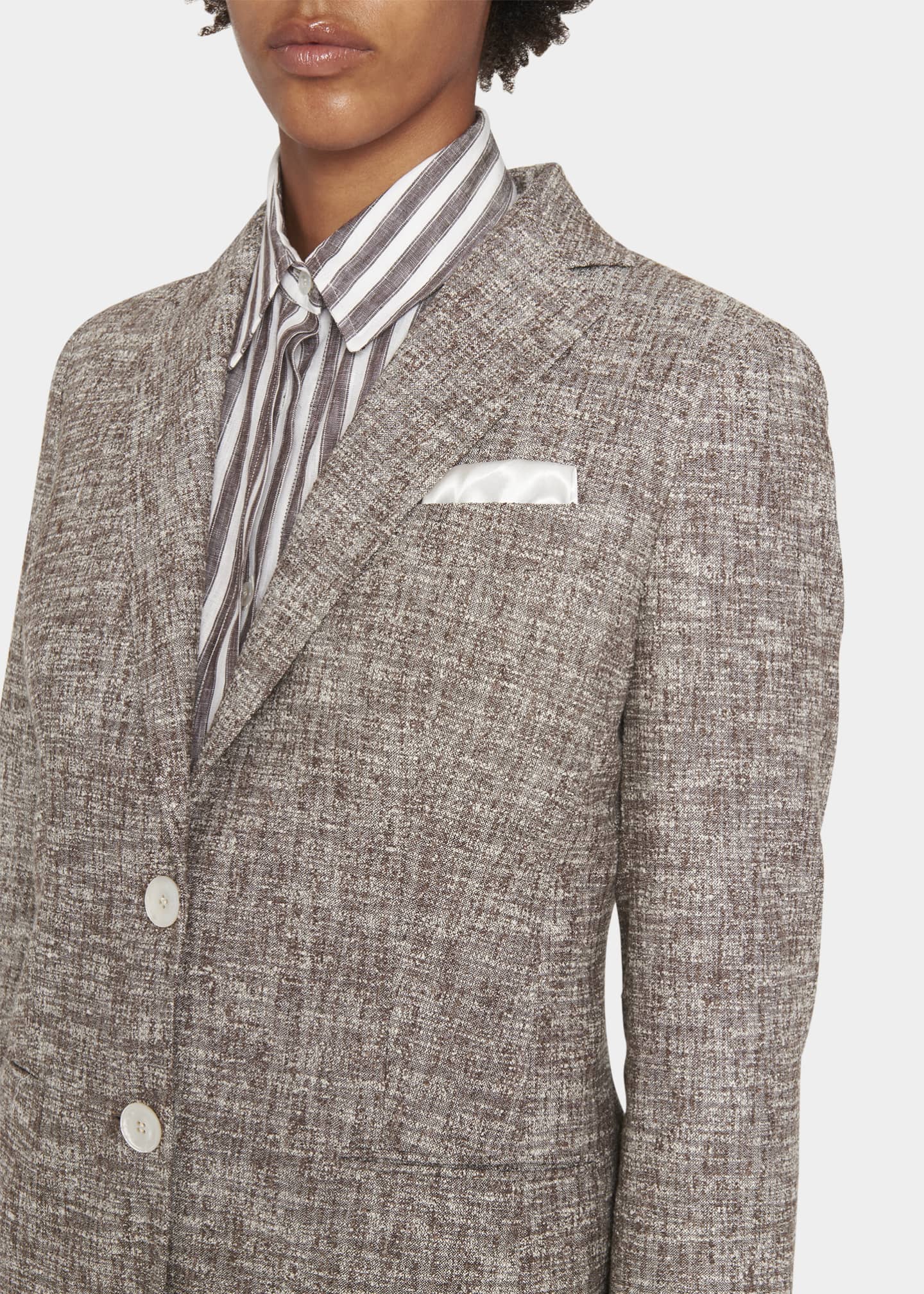 Kiton Light Wool Blazer - Bergdorf Goodman