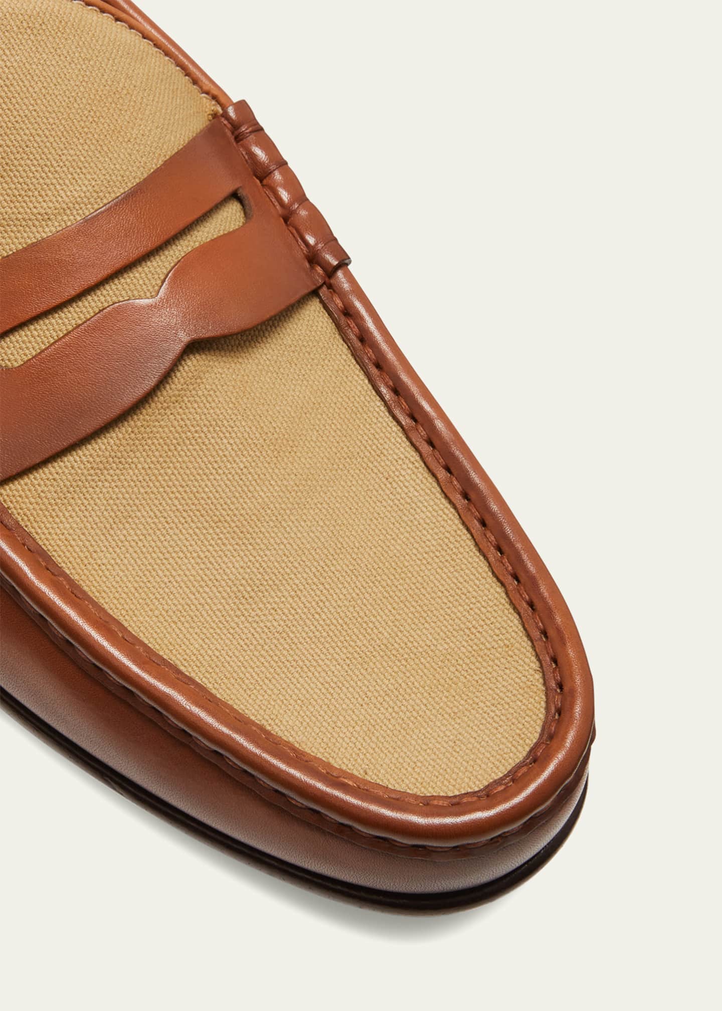 Ralph Lauren Purple Label Men's Chalmers Leather Penny Loafers ...