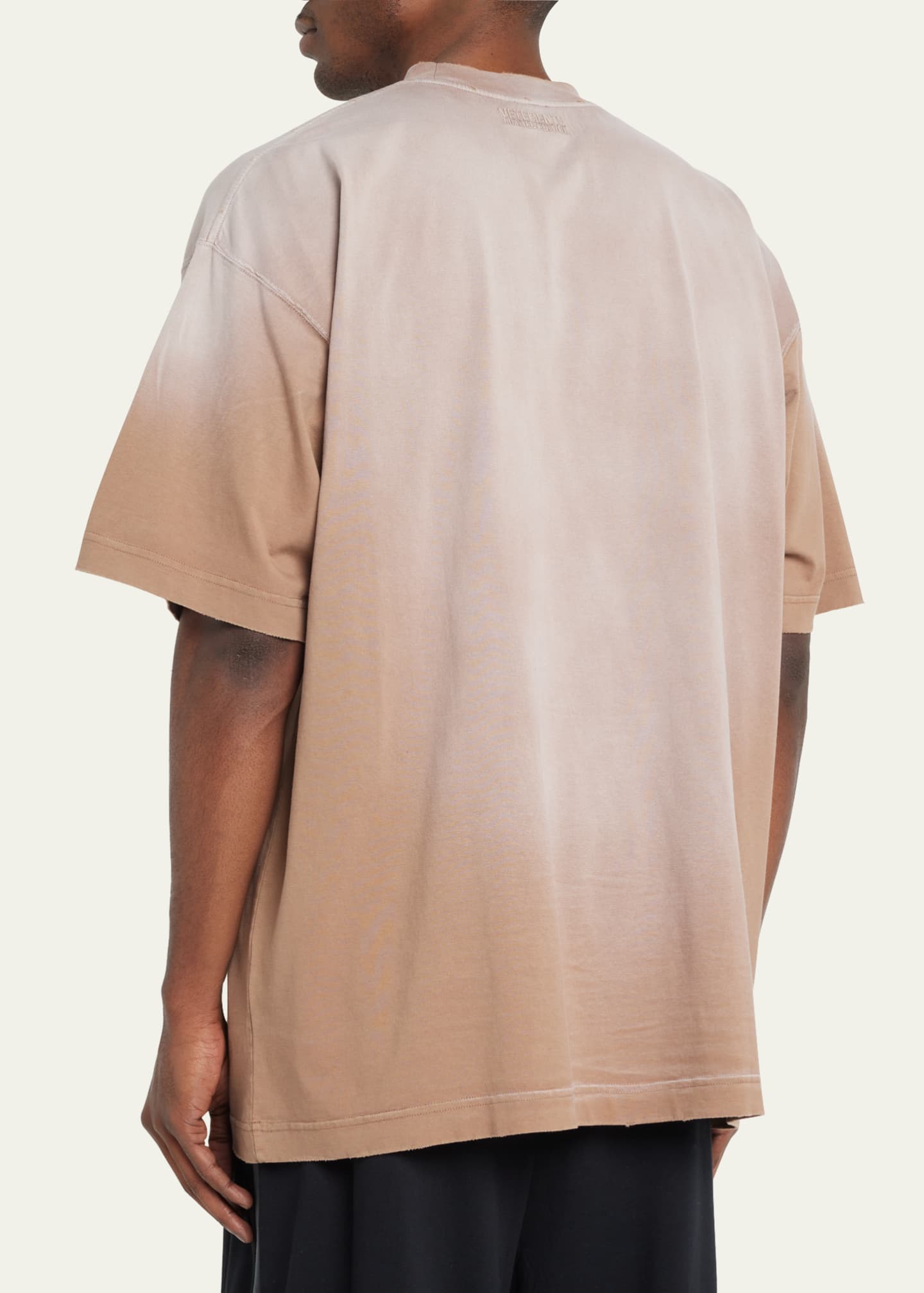 Vetements Men's Made On Earth Faded Cotton Jersey T-Shirt - Bergdorf ...