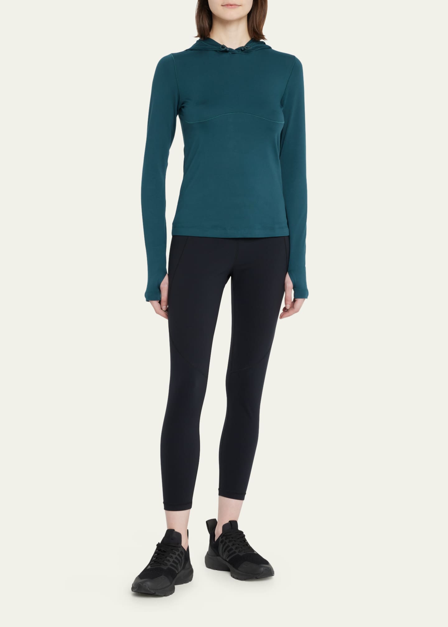 Alo Yoga Alosoft Hooded Runner Long-Sleeve - Bergdorf Goodman