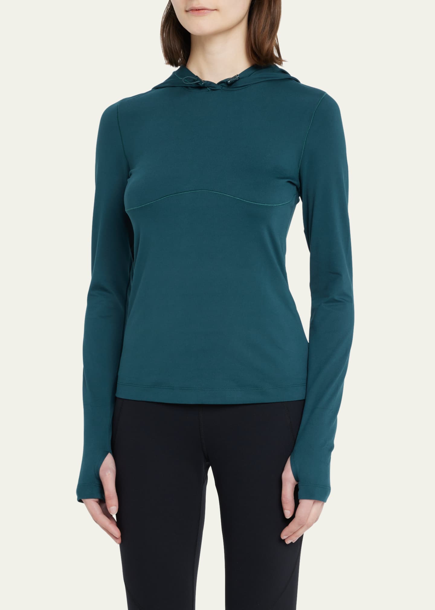 Alo Yoga Alosoft Hooded Runner Long-Sleeve - Bergdorf Goodman