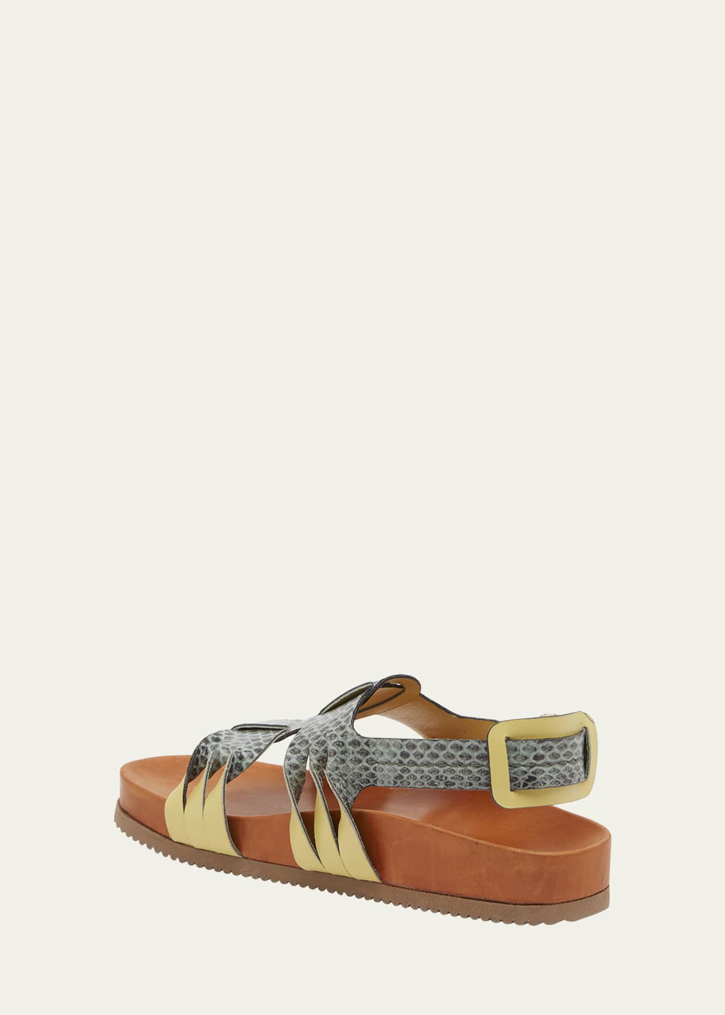 Ulla Johnson Alma Twisted Leather Sandals - Bergdorf Goodman