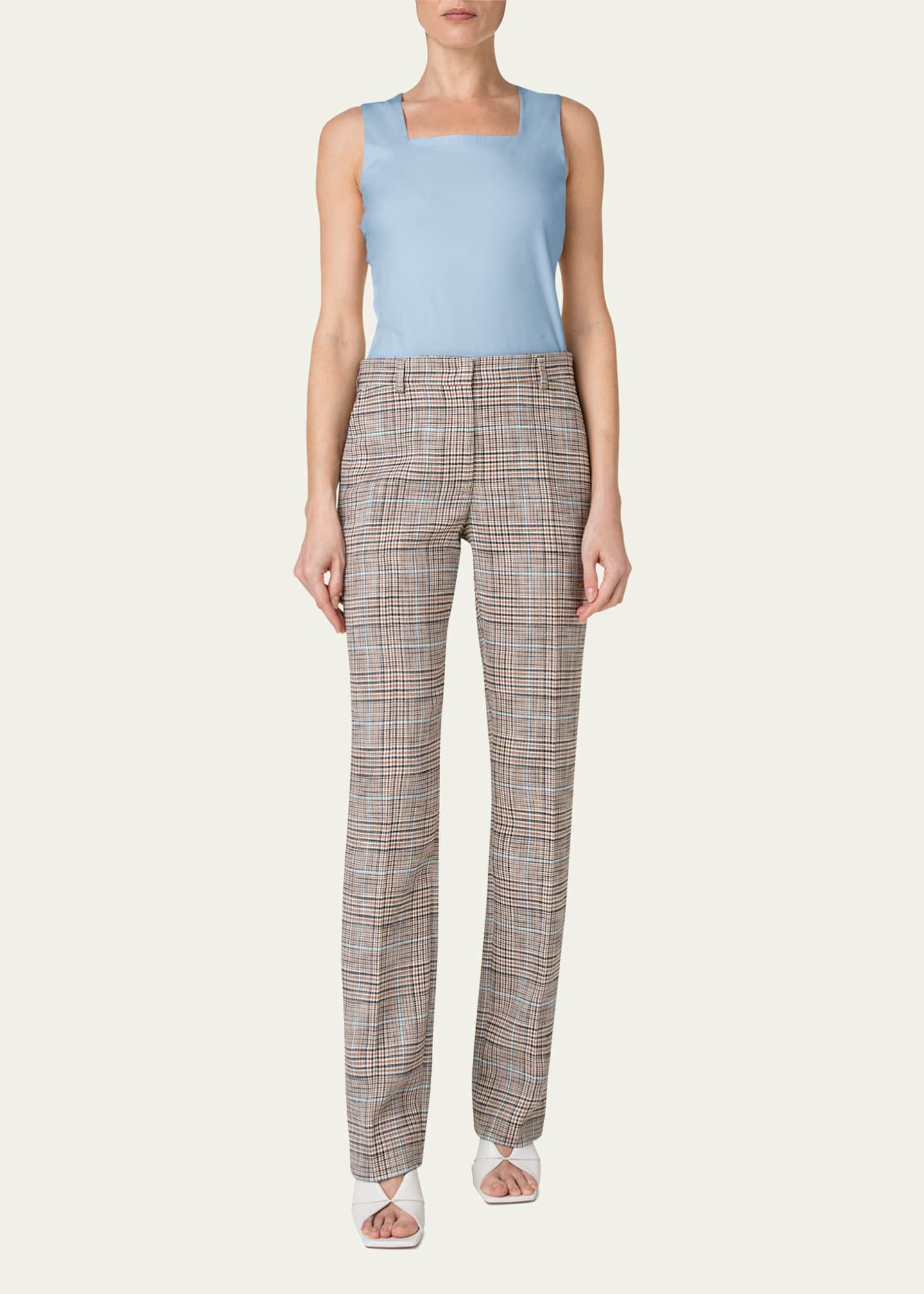 Akris Punto Modal Stretch Fitted Tank Top Bergdorf Goodman