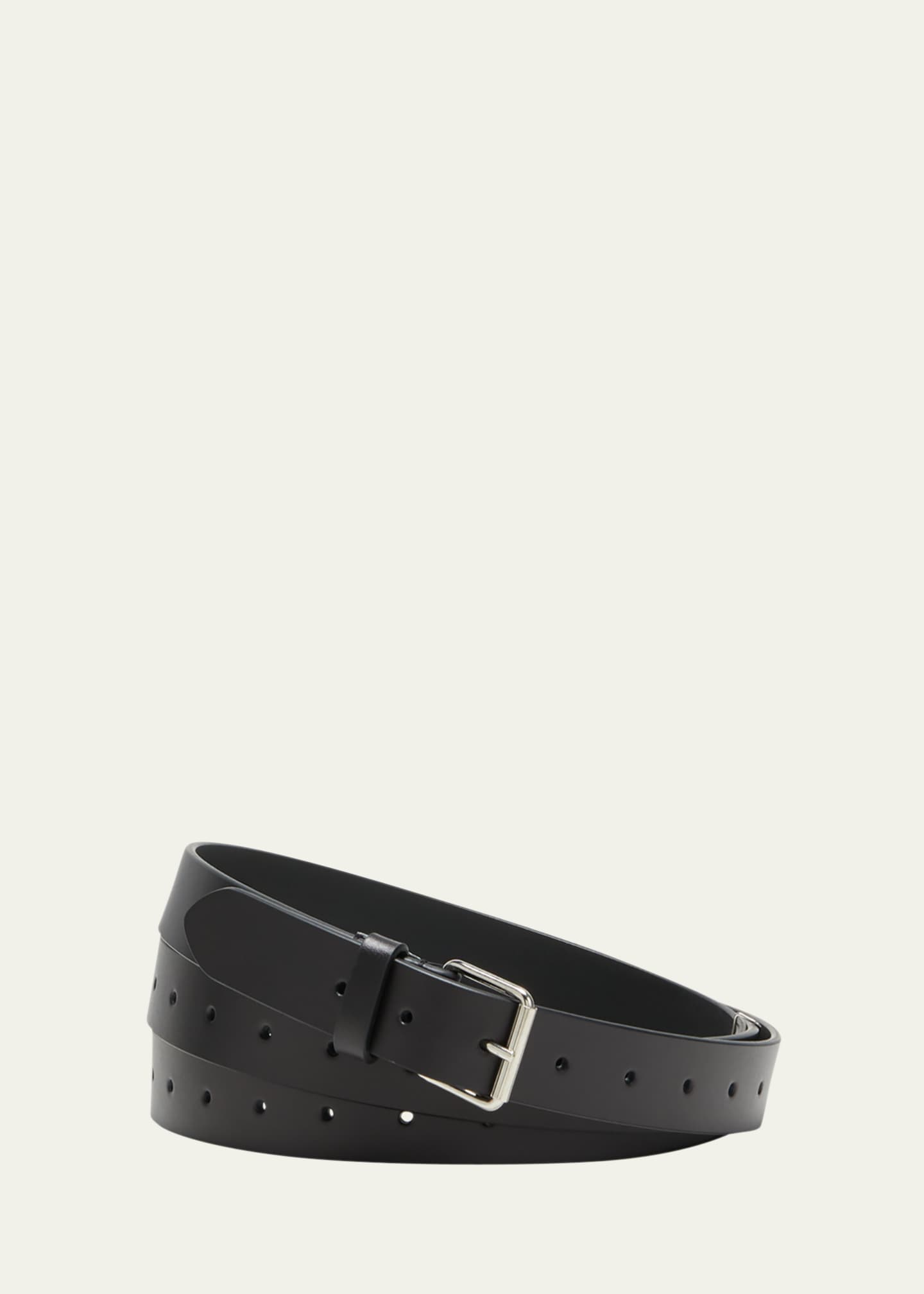 Vetements Men's Superlong Double Leather Belt - Bergdorf Goodman