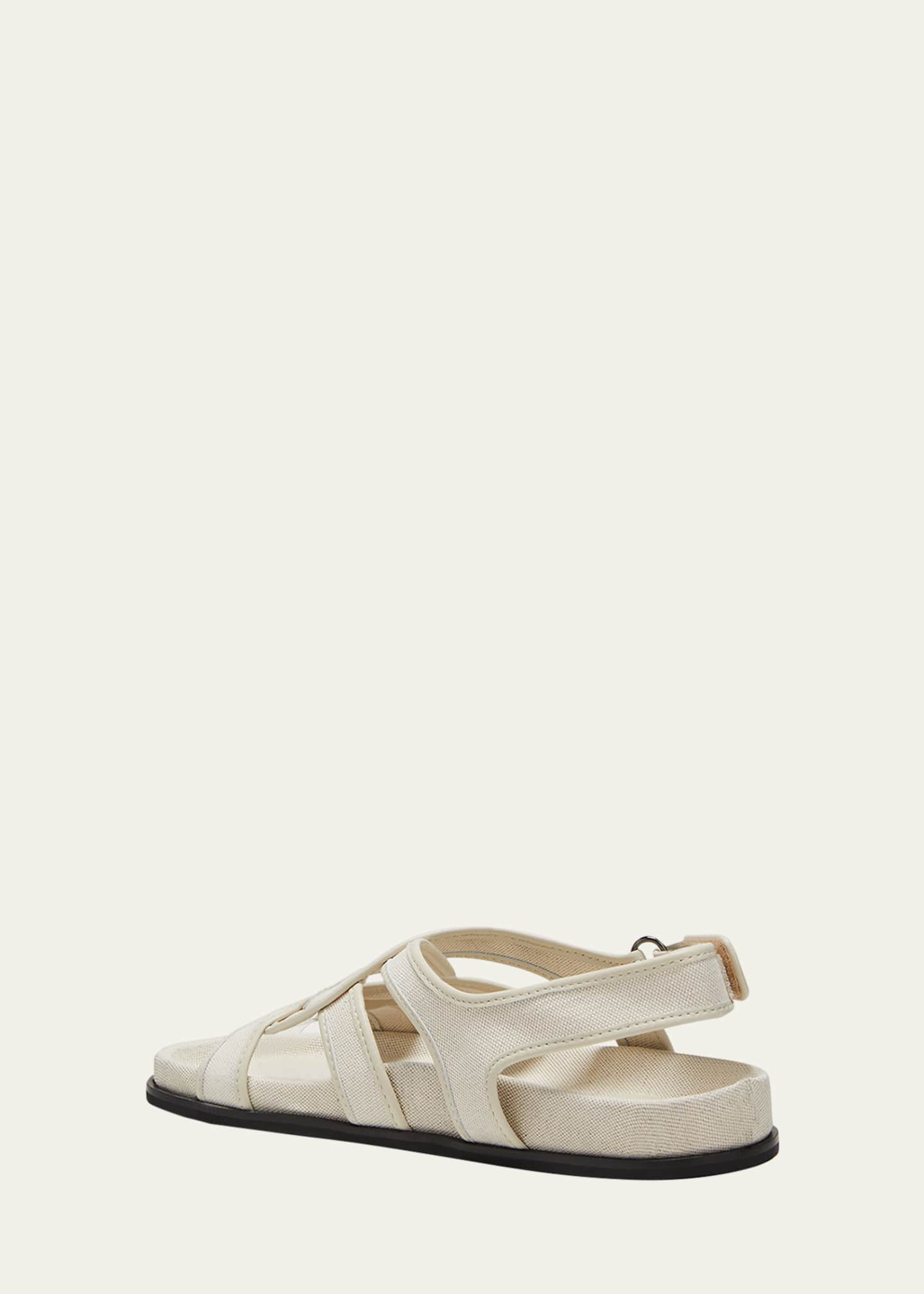 Toteme The Chunky Cotton Sandals - Bergdorf Goodman