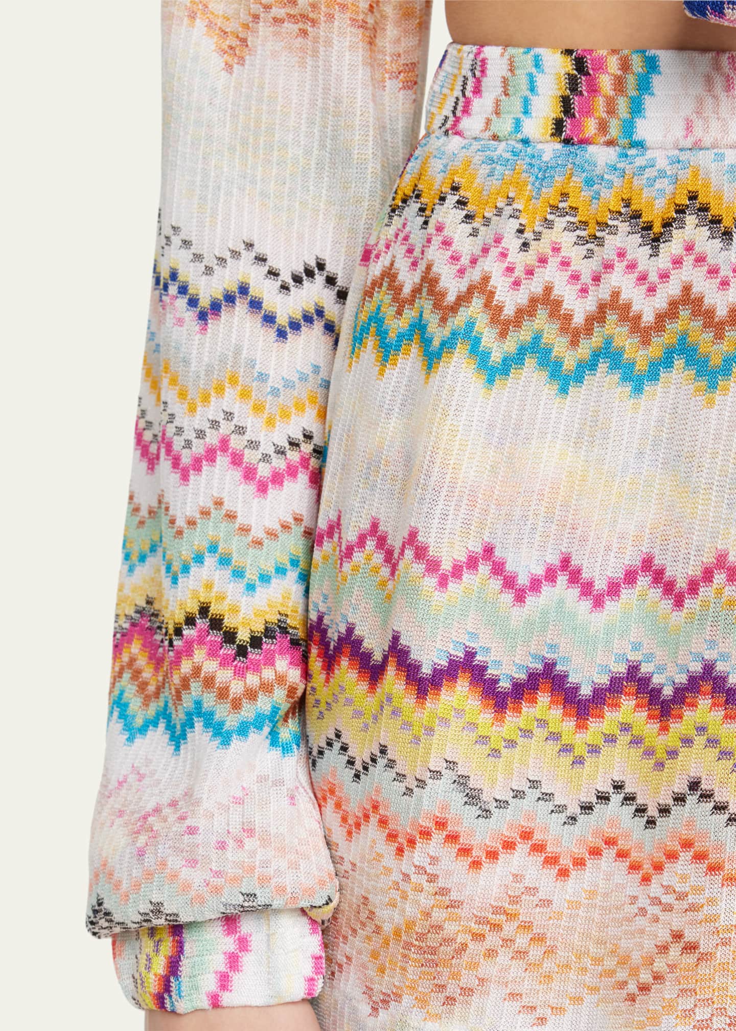 Missoni Multicolored Zig-Zag Shorts - Bergdorf Goodman