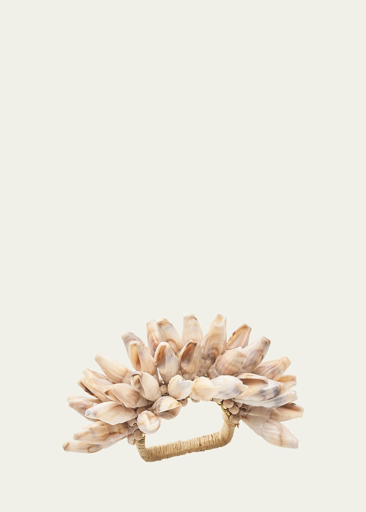 Kim Seybert Shell Fringe Napkin Ring - Bergdorf Goodman