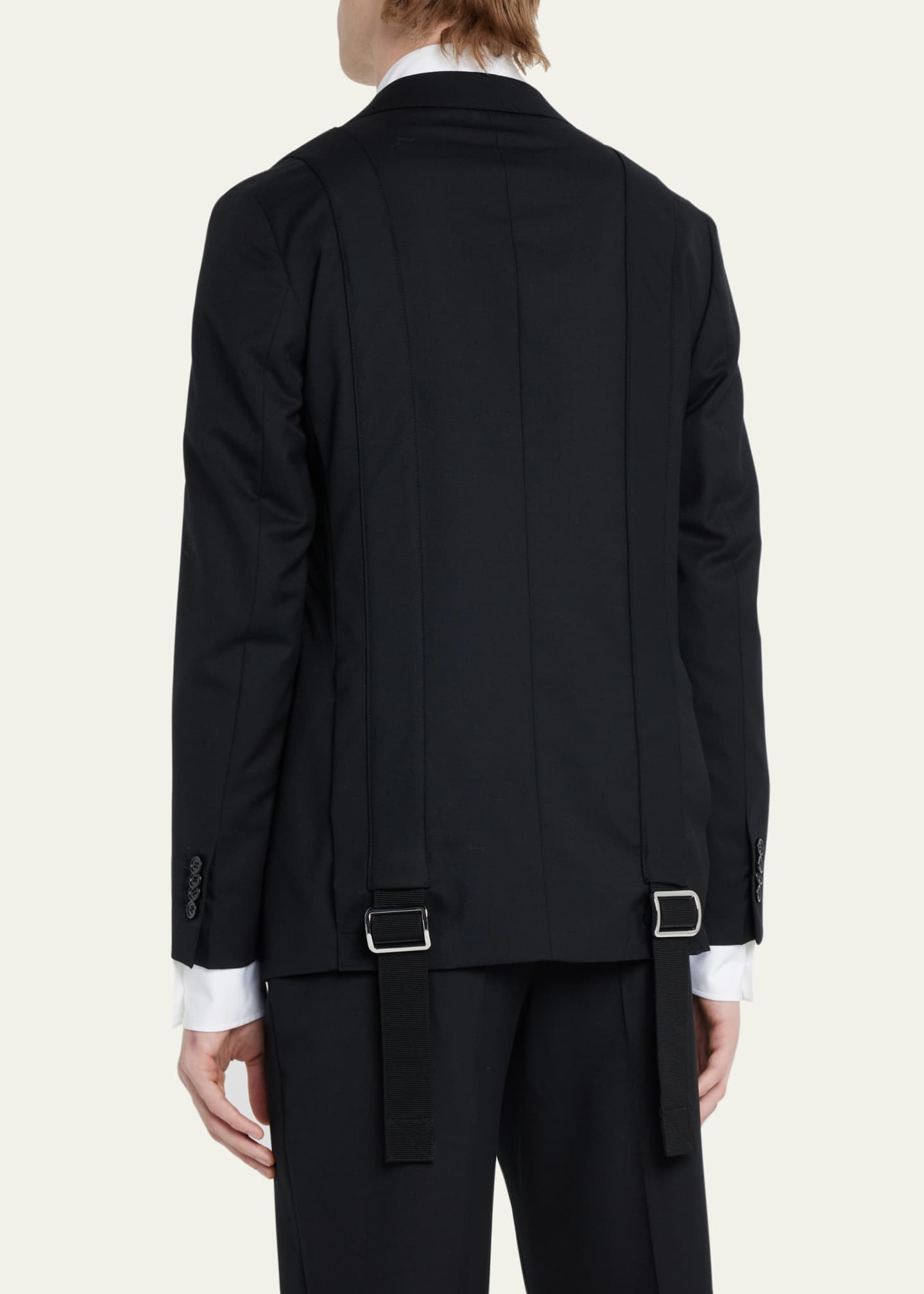 Simone Rocha Men's Wool Sport Coat with Adjustable Sliders - Bergdorf ...