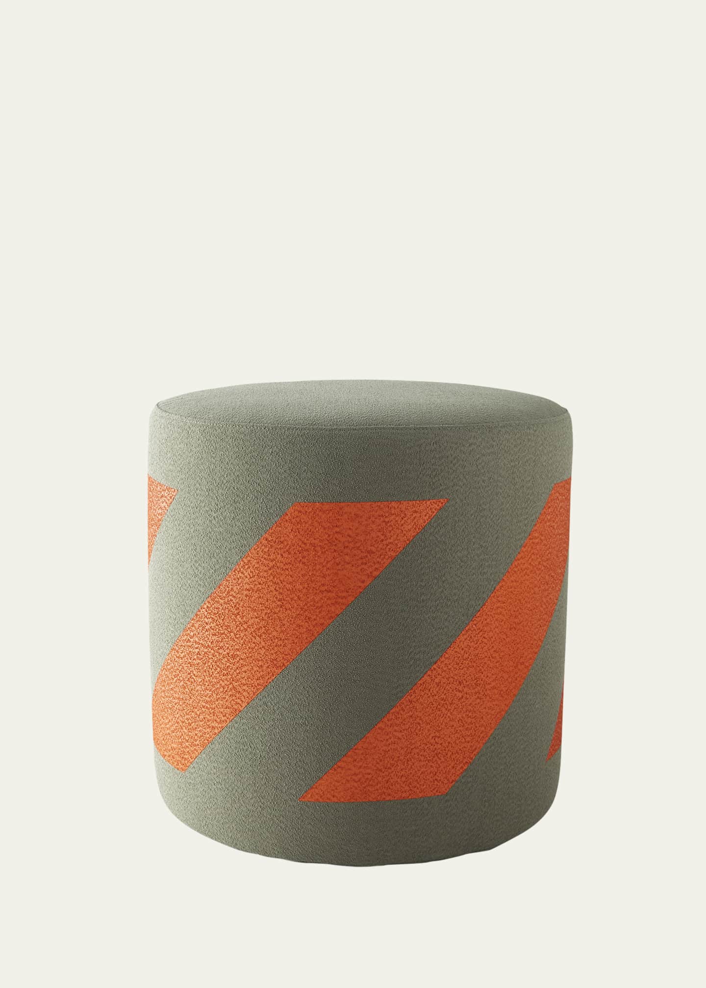 Off-White Diagonal Army Stool - Bergdorf Goodman