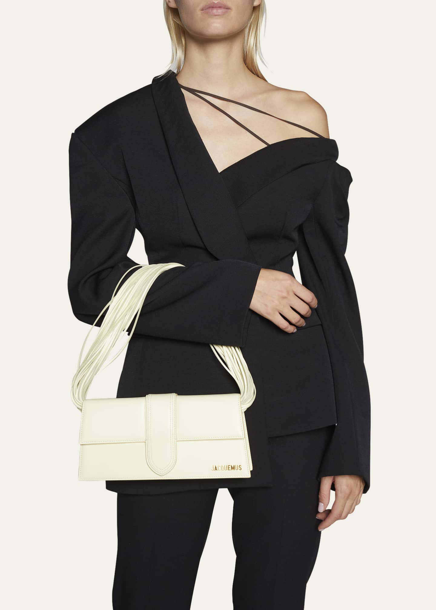 Jacquemus Le Bambino Long Ficiu Shoulder Bag - Bergdorf Goodman