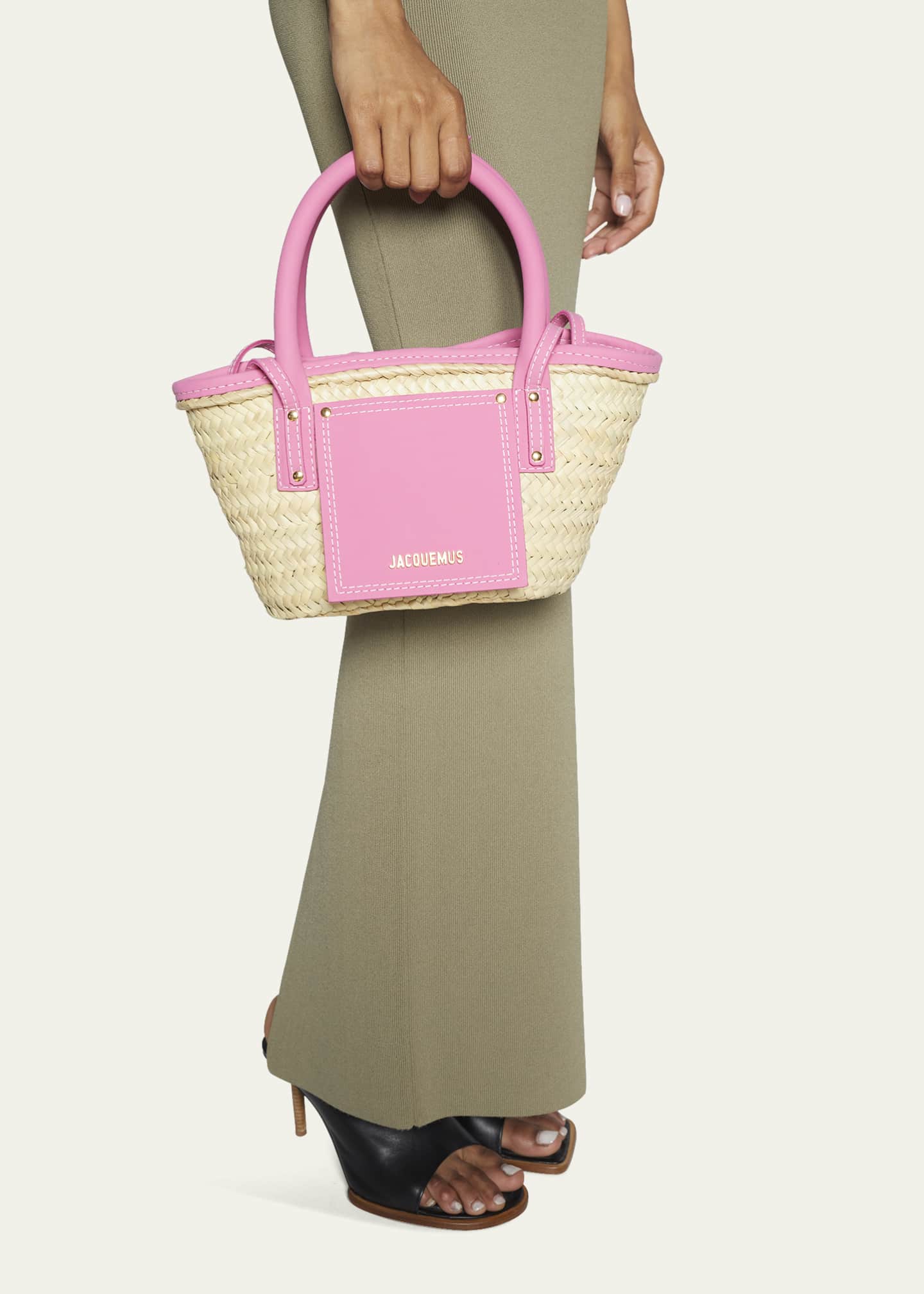 Jacquemus Le Petit Panier Soli Top-Handle Bag - Bergdorf Goodman