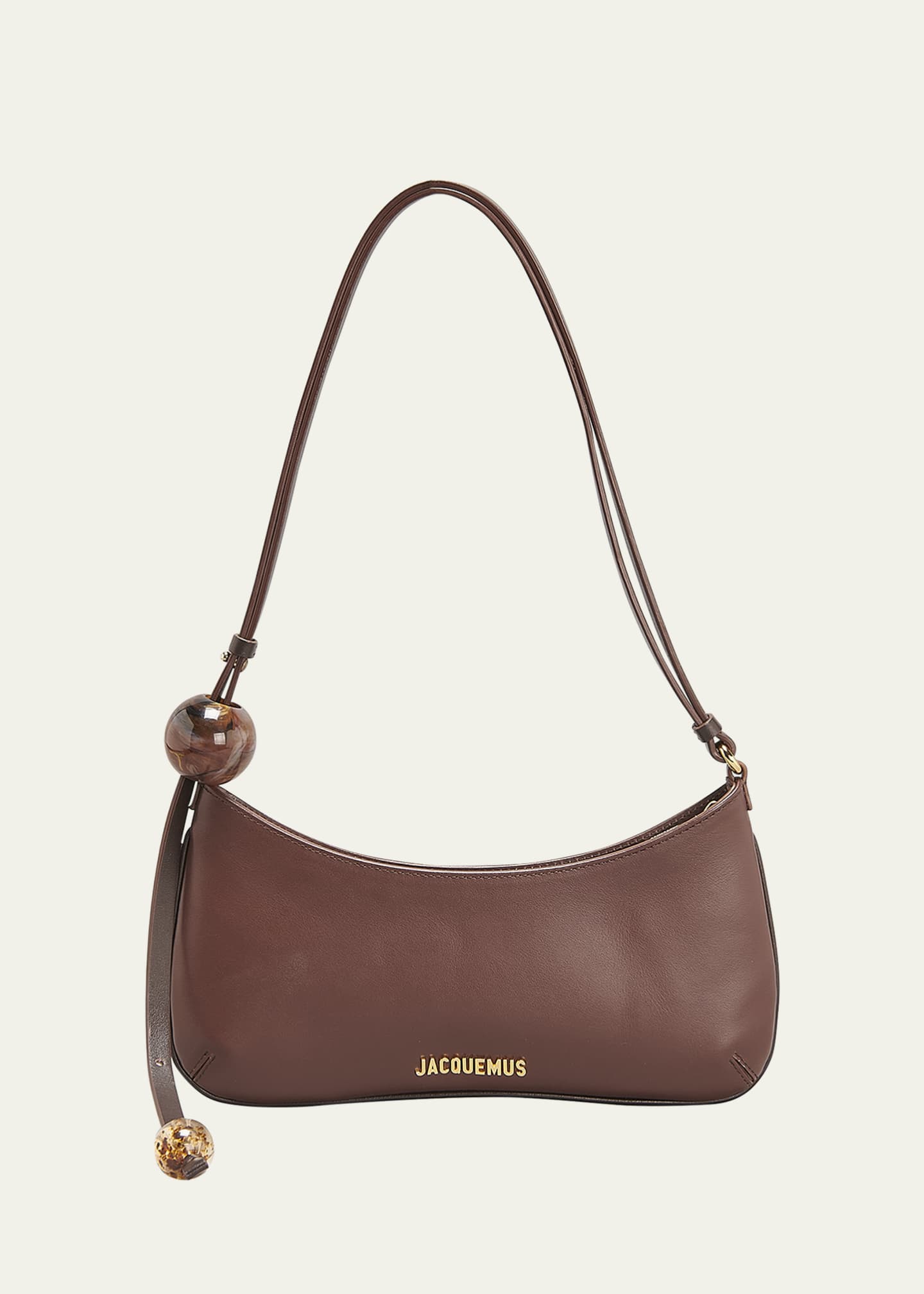 Jacquemus Le Bisou Perle Leather Shoulder Bag - Bergdorf Goodman
